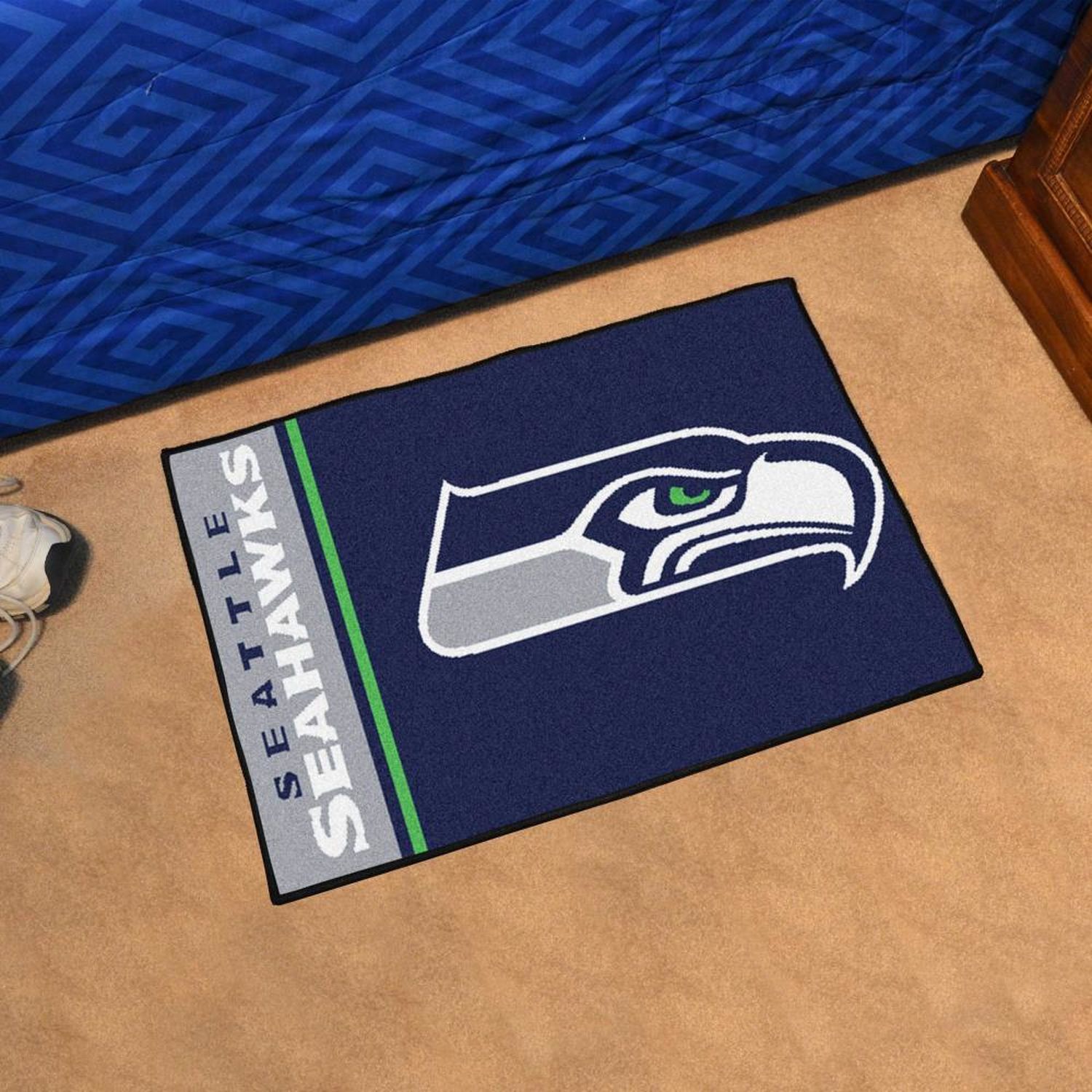FANMATS Seattle Seahawks Logo Starter Mat