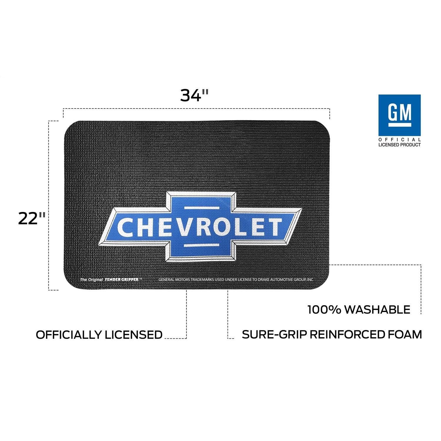 Fender Gripper Vintage Bowtie Chevrolet Logo Original Fender Cover