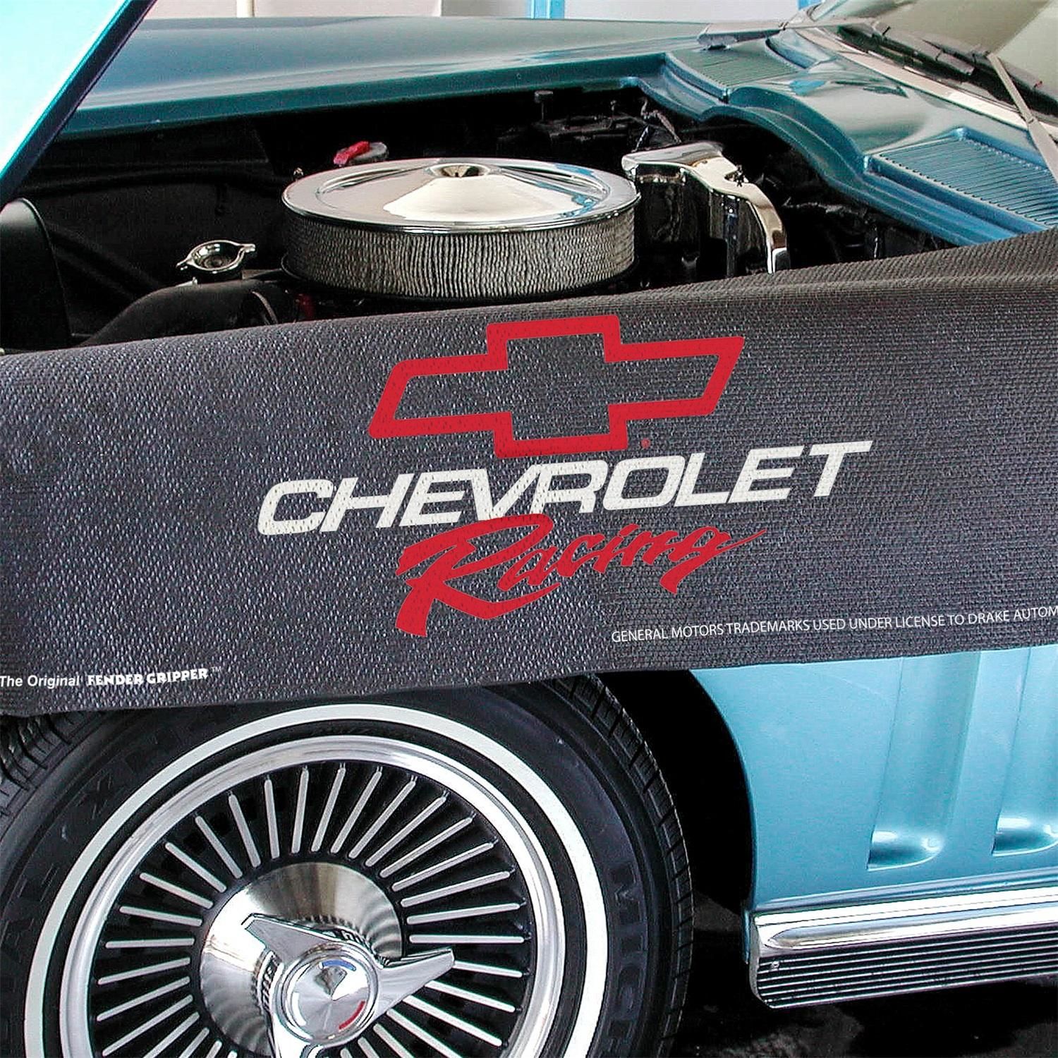 Fender Gripper Chevrolet Racing Logo Original Fender Cover