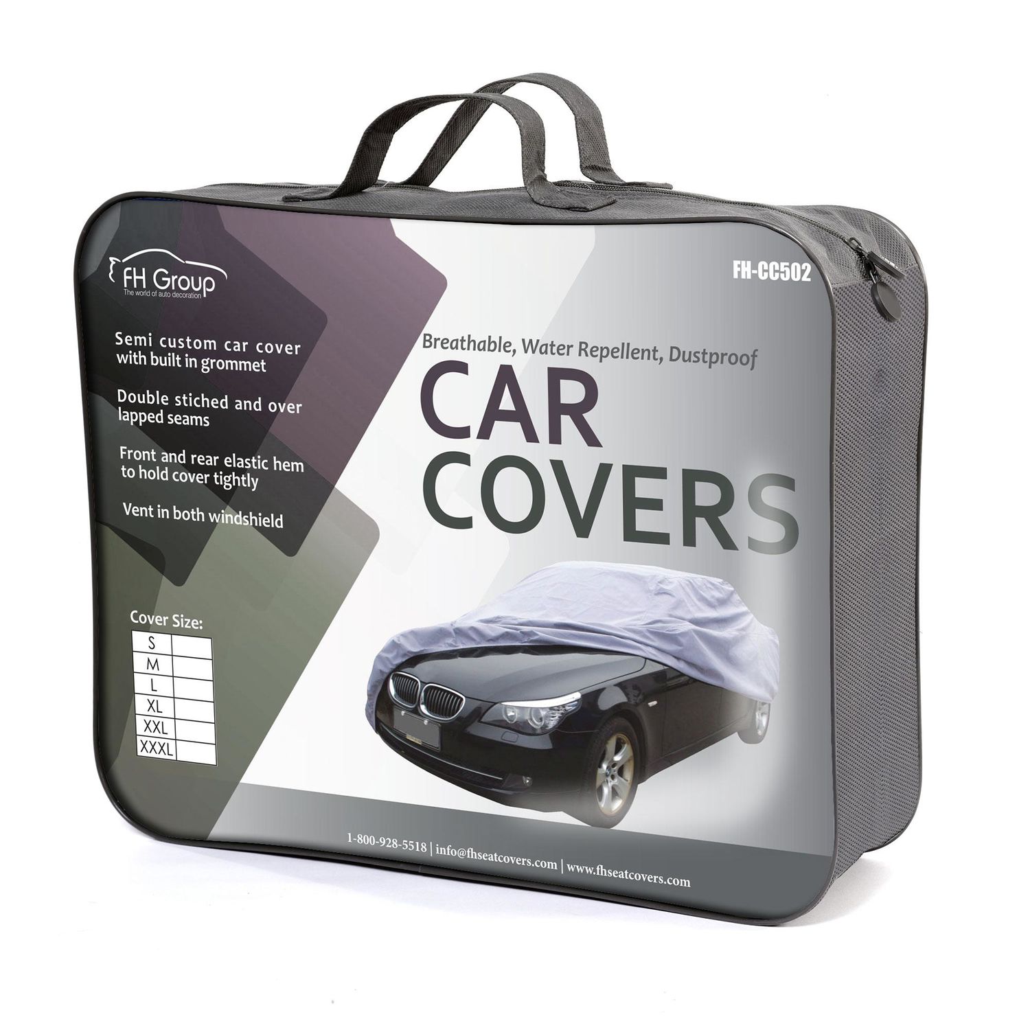 FH Group Polyester Water Resistant for Exterior Protection XX Large Car ...