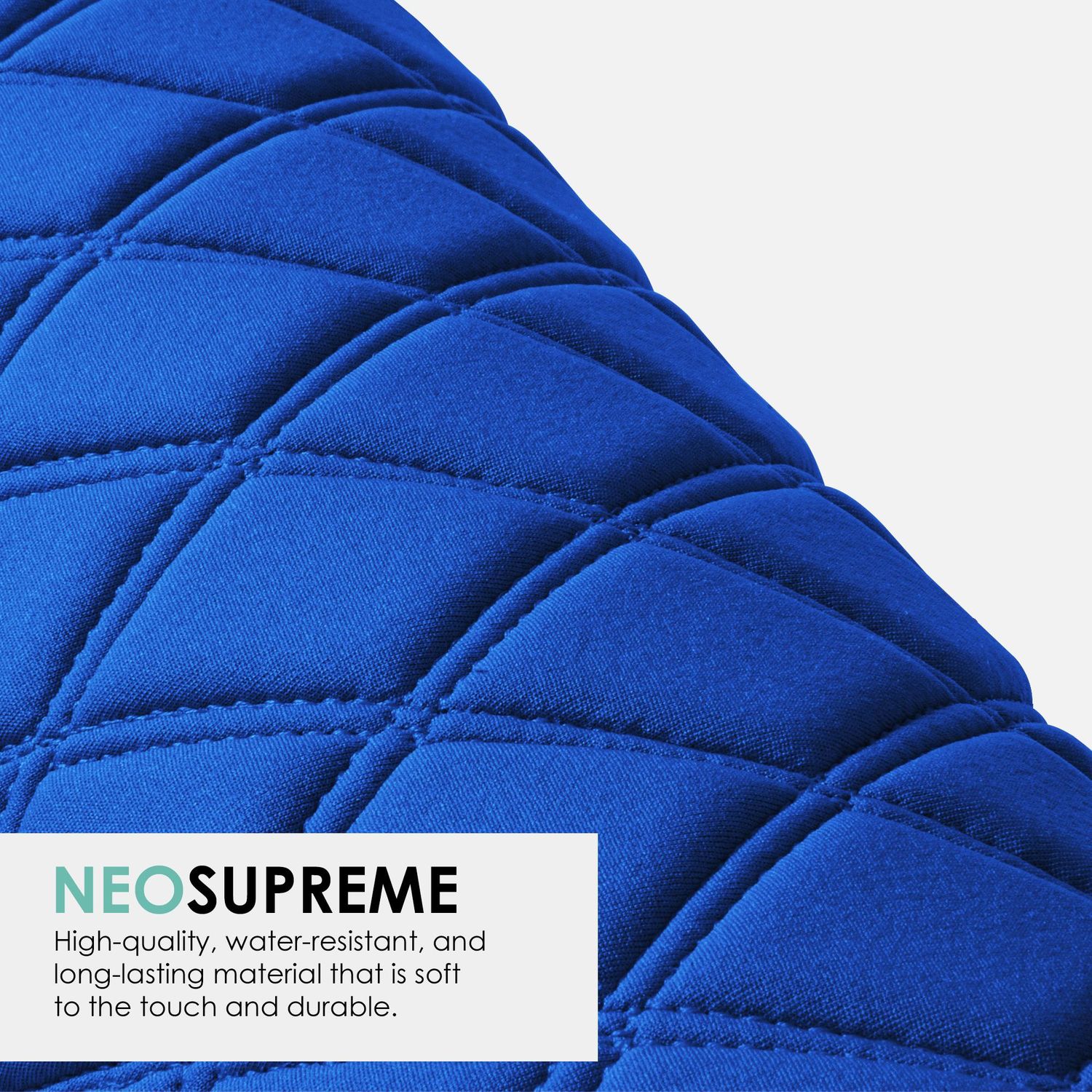 FH Group Blue Neoprene Custom Fit Seat Cover