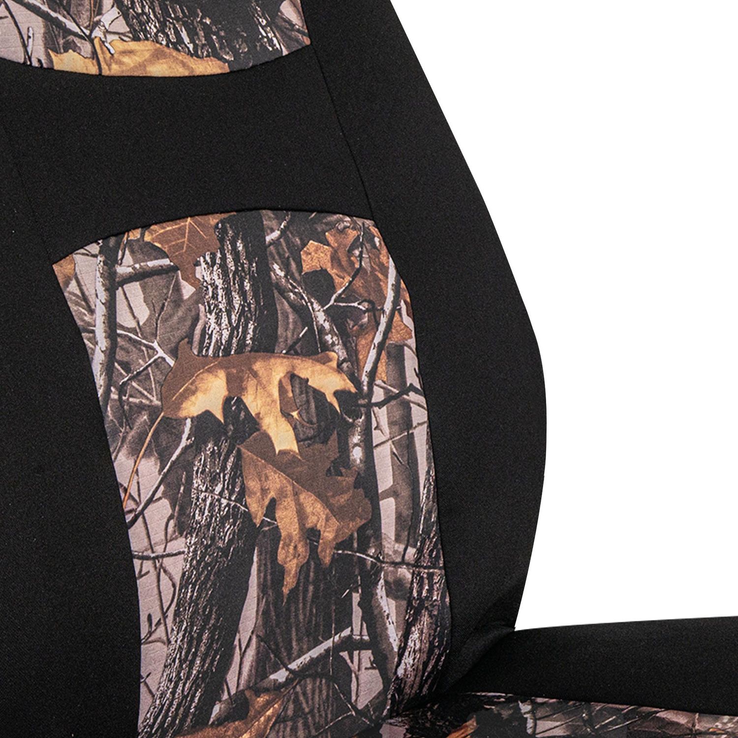 FH Group Buck59 Hunting Inspired Print Trim Combo Full Seat Cover Set