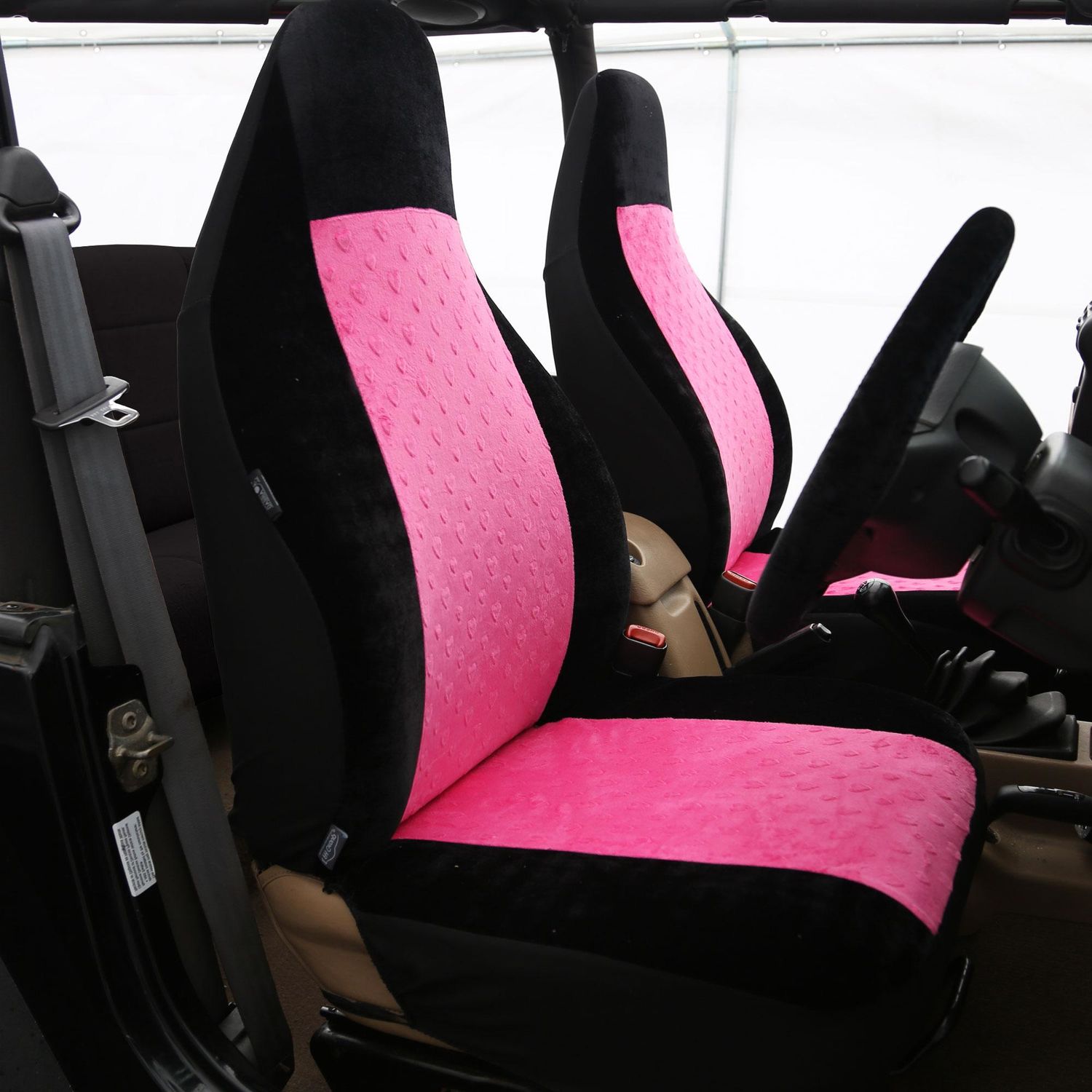 Pink seat covers autozone store