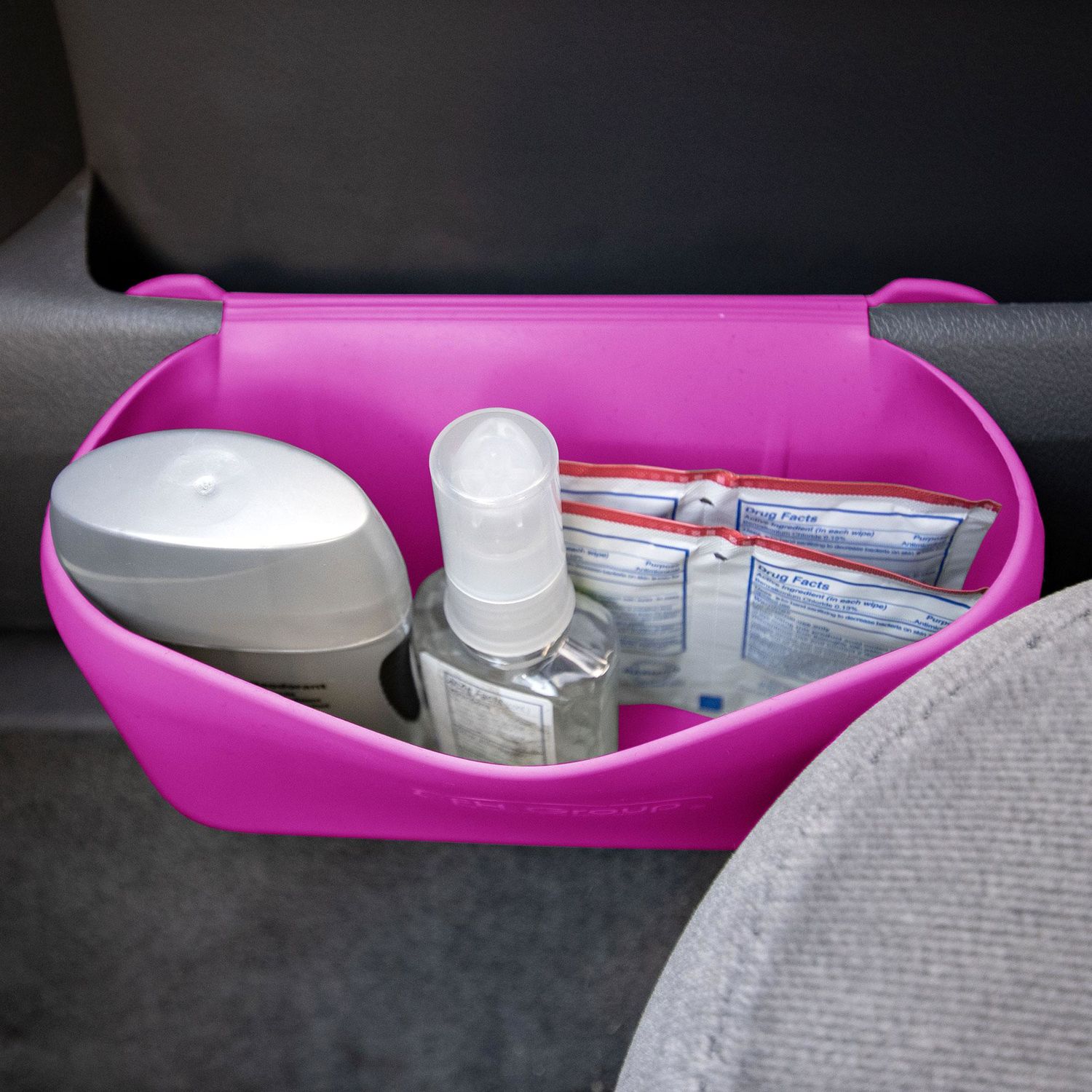 FH Group Compact Trash Bin Made of Silicone Keeps Car Messes Under Control