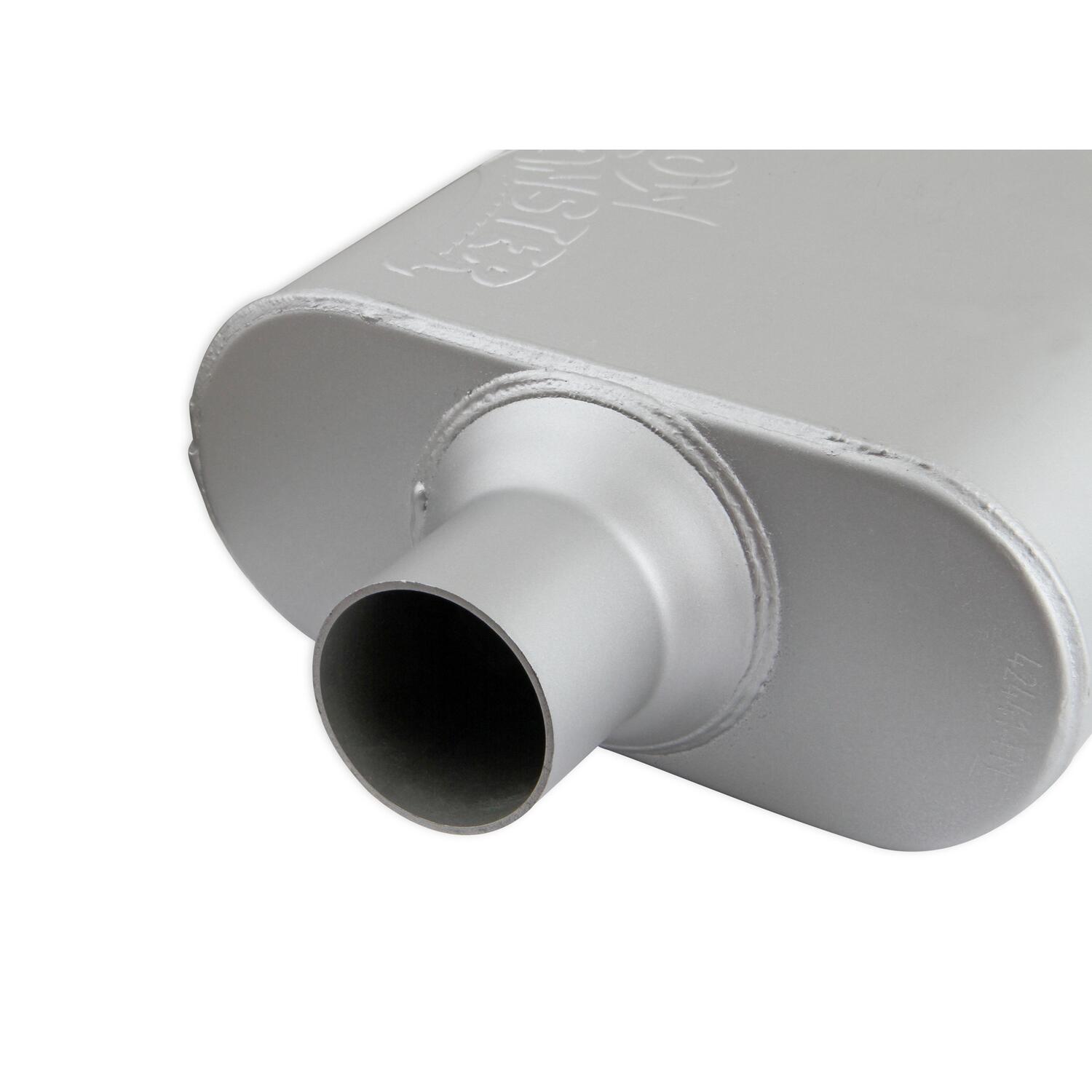 Flowmaster 2 1/4in Offset Inlet 2 1/4in Center Outlet Aggressive Sound ...