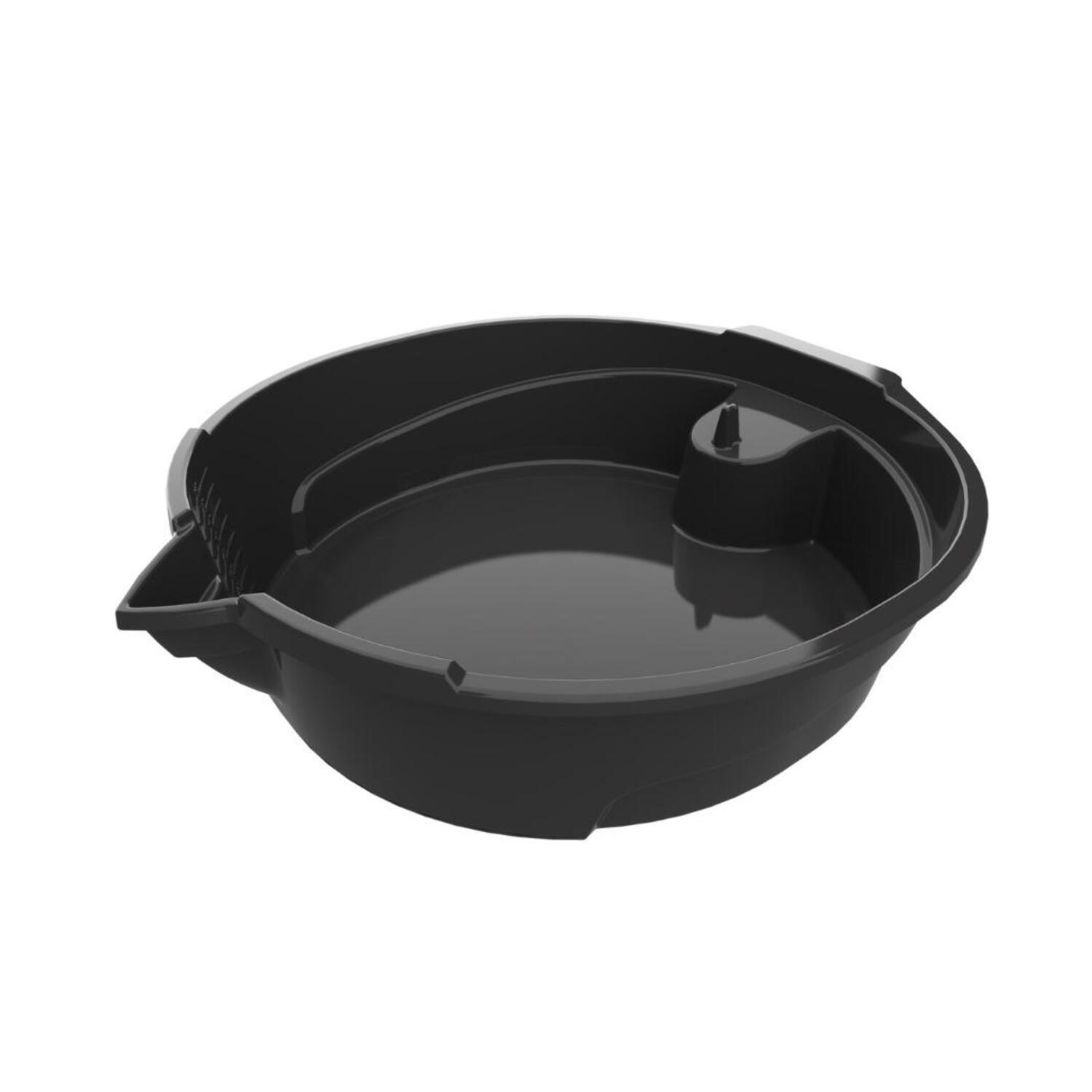 FloTool Drain Pan with Oil Filter Holder 8 Quart