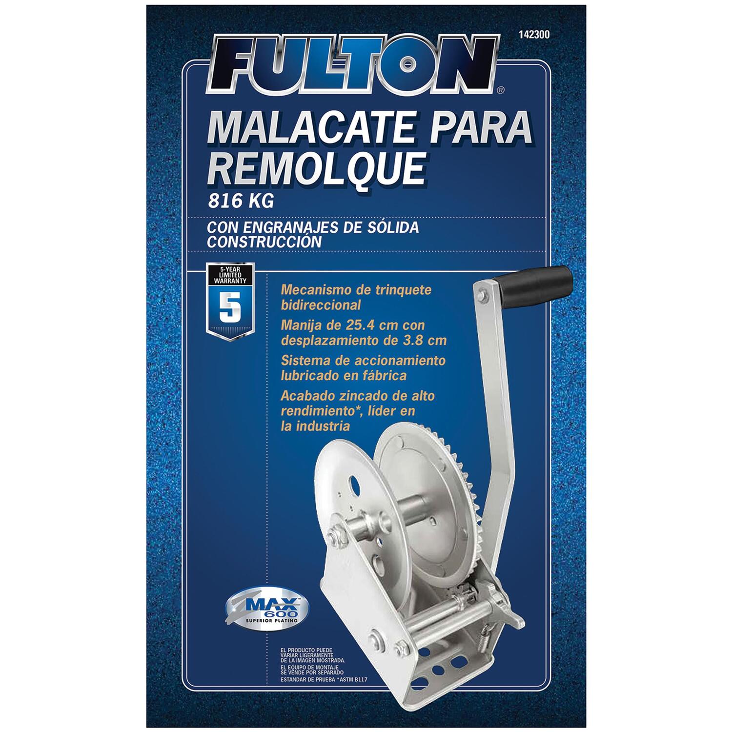 Fulton Trailer Winch 142300