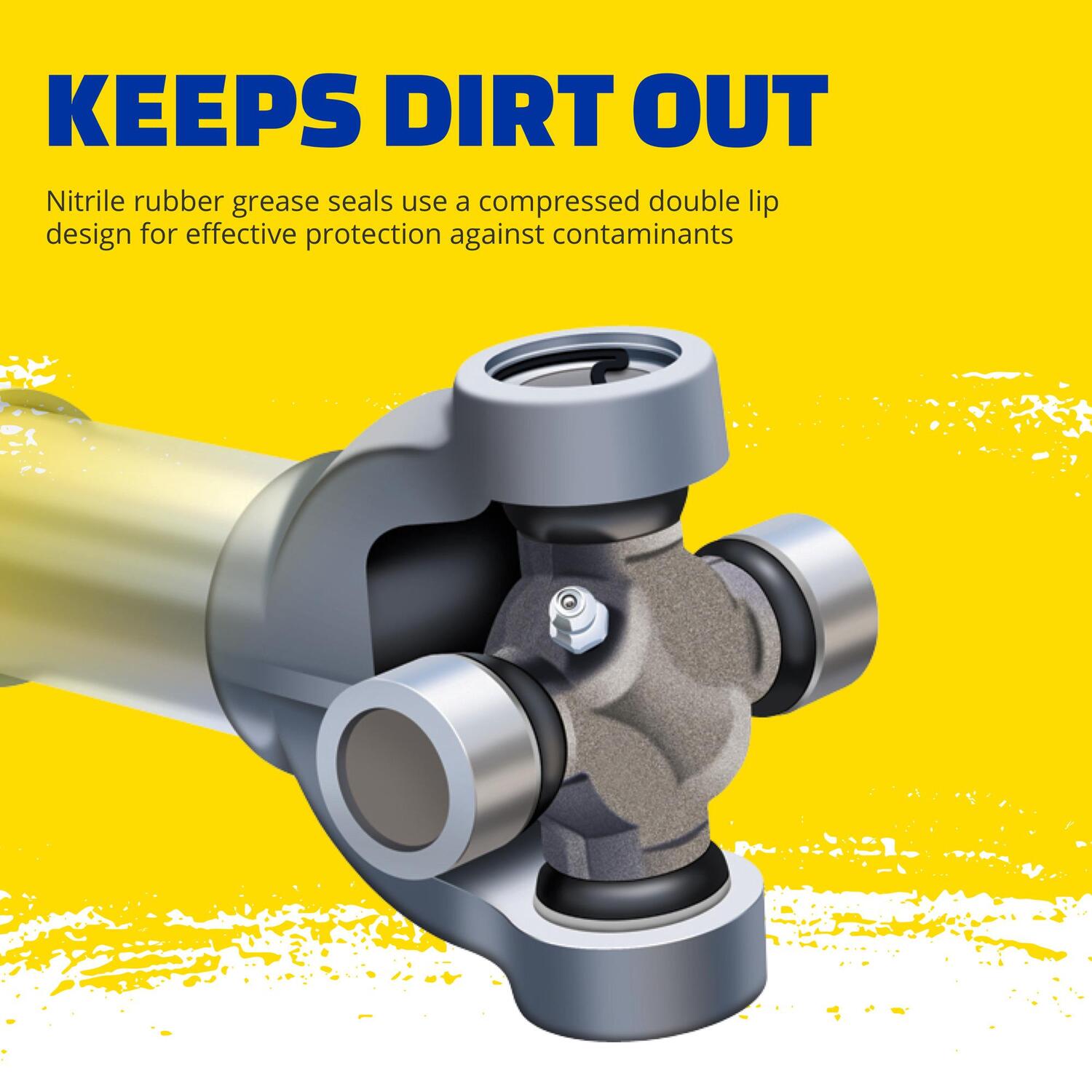 MOOG Driveline Products Greaseable Premium Universal Joint