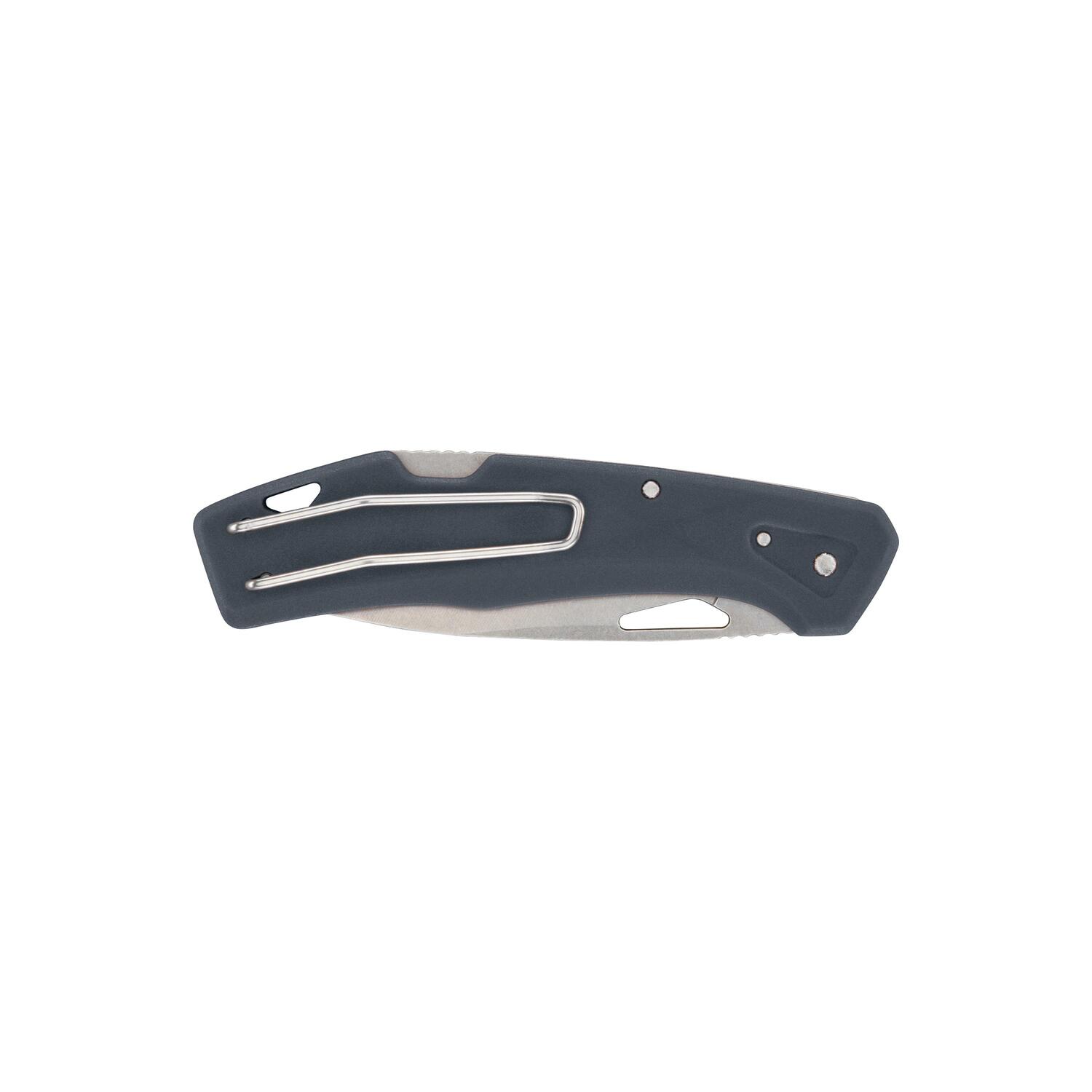 Gerber Knives LST Blue Stonewash Plain Edge Drop Point Folding Knife ...
