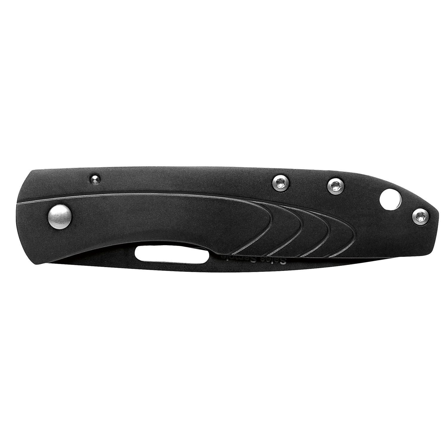 Gerber Knives STL 2.0 Black Fine Edge Drop Point Folding Knife