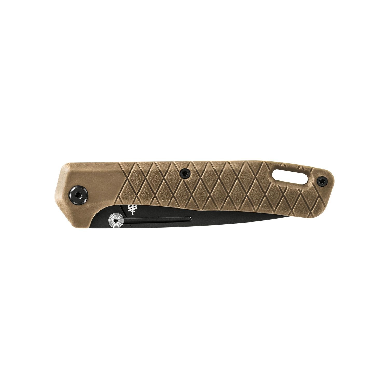 Gerber Knives Zilch Black and Brown Coyote Plain Edge Drop Point ...