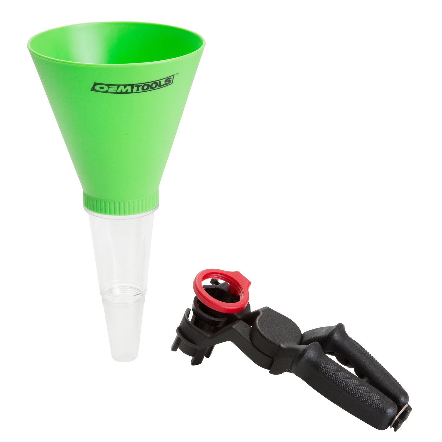 OEMTOOLS Fast-Clamp Universal Oil Funnel