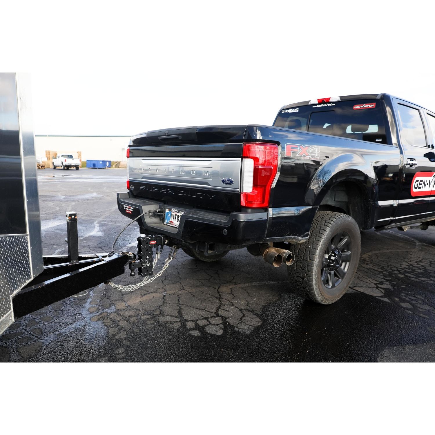 Gen-Y Hitch Phantom-X 2 1/2in Solid Shank 7 1/2in Drop 1,600lbs Tongue ...