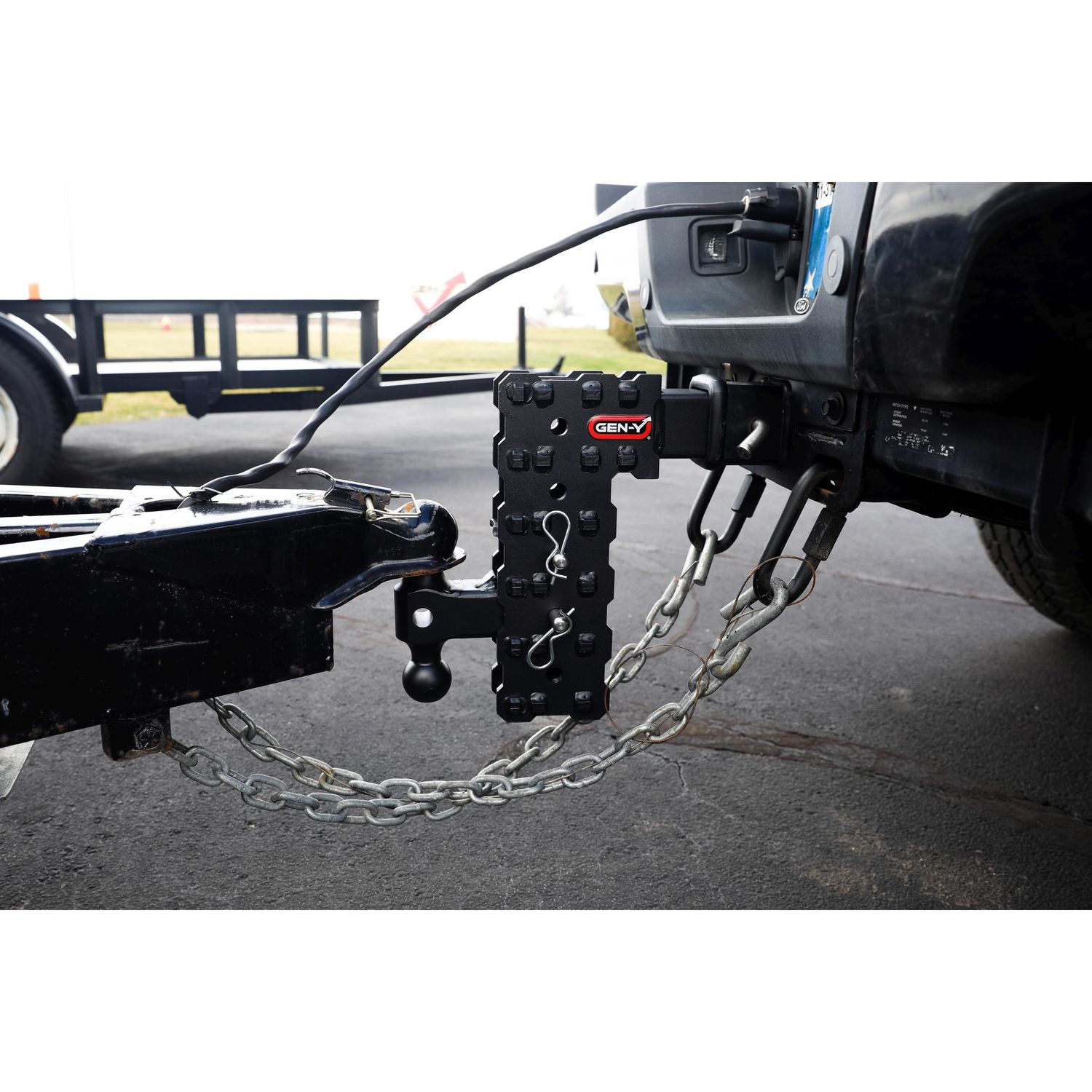 Gen-Y Hitch Phantom-X 2 1/2in Solid Shank 10in Drop 1,600lbs Tongue ...