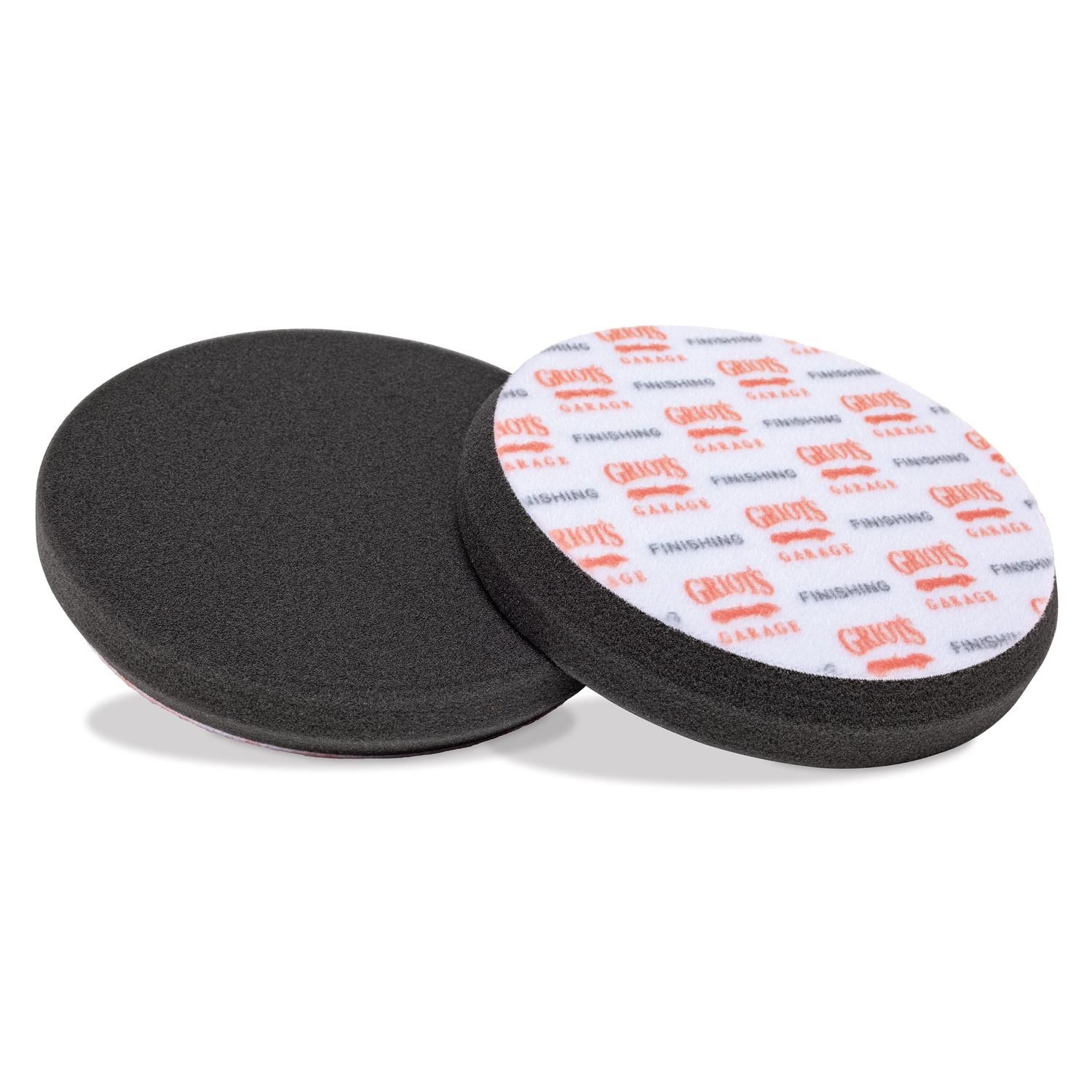Griot's Garage 6 1/2in Black Foam Finishing Pad 2 Pack