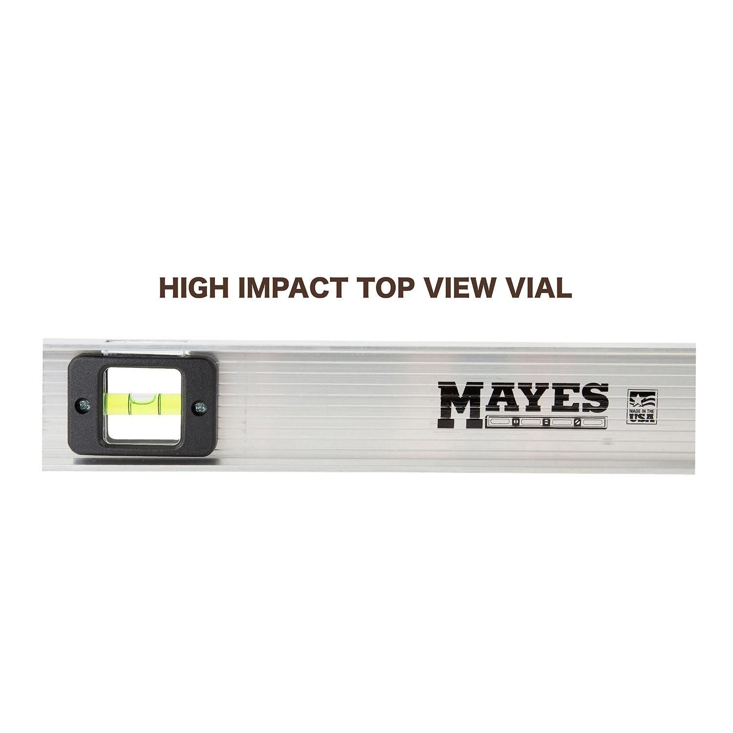 Mayes 48in Aluminum I-Beam Level