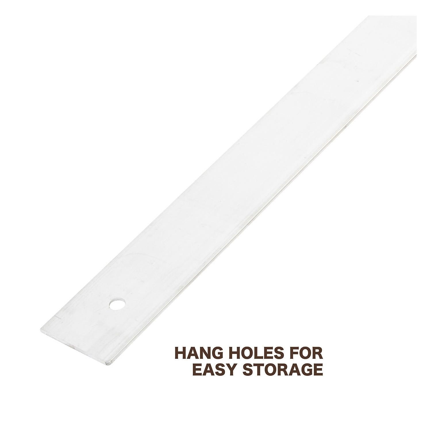 Mayes 60in x 2in Aluminum Straight Edge Ruler