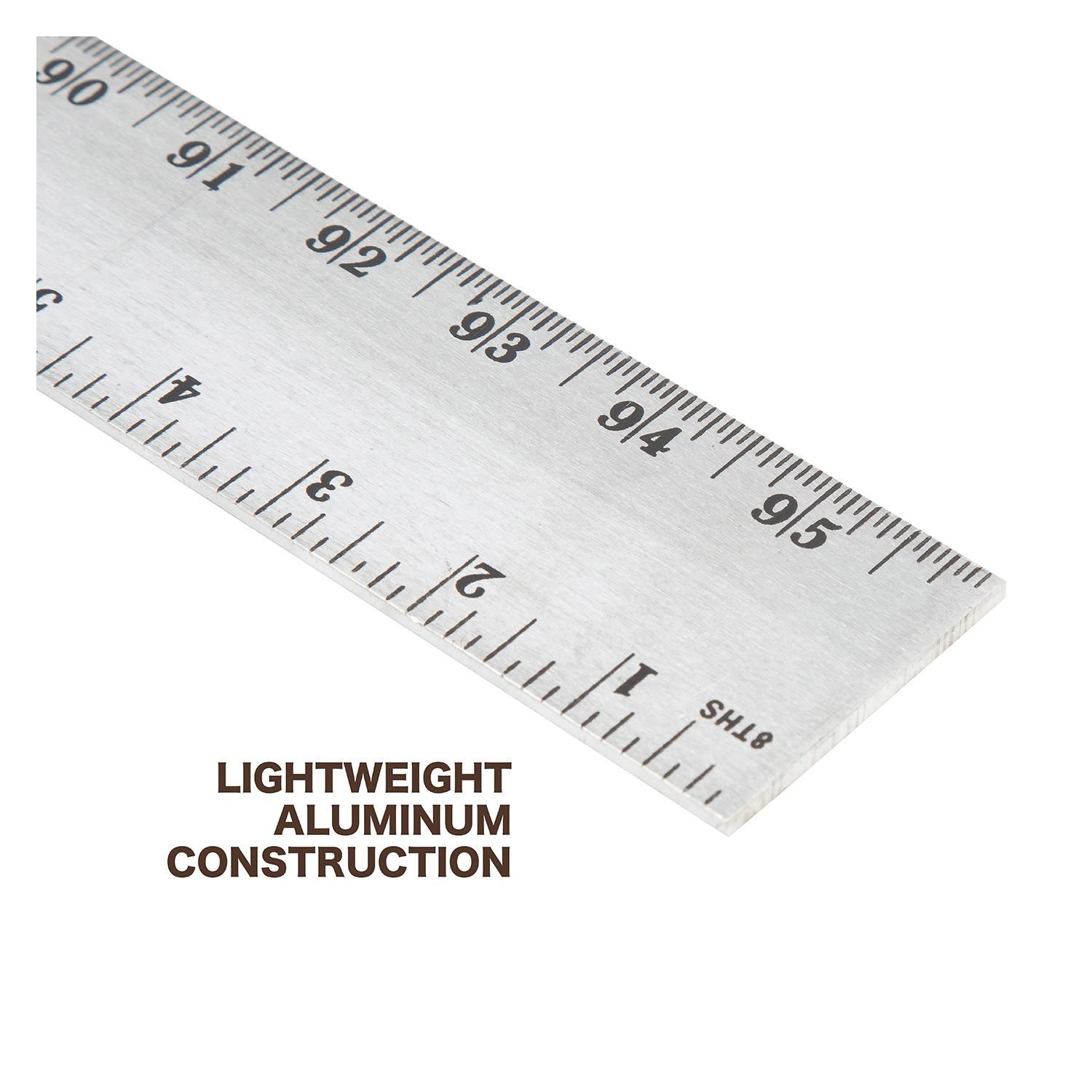 Mayes 96in x 2in Aluminum Straight Edge Ruler