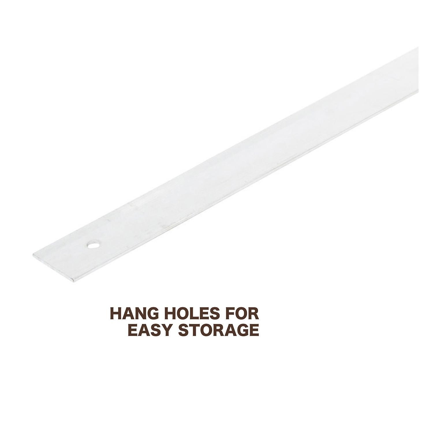 Mayes 96in x 2in Aluminum Straight Edge Ruler