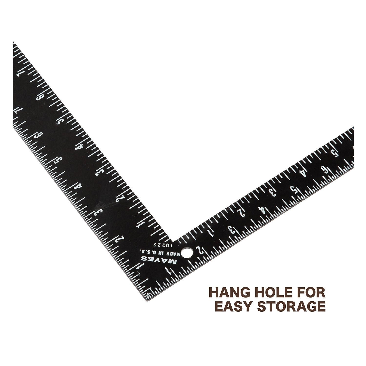 Mayes 12in High Visibility Steel Utility Square