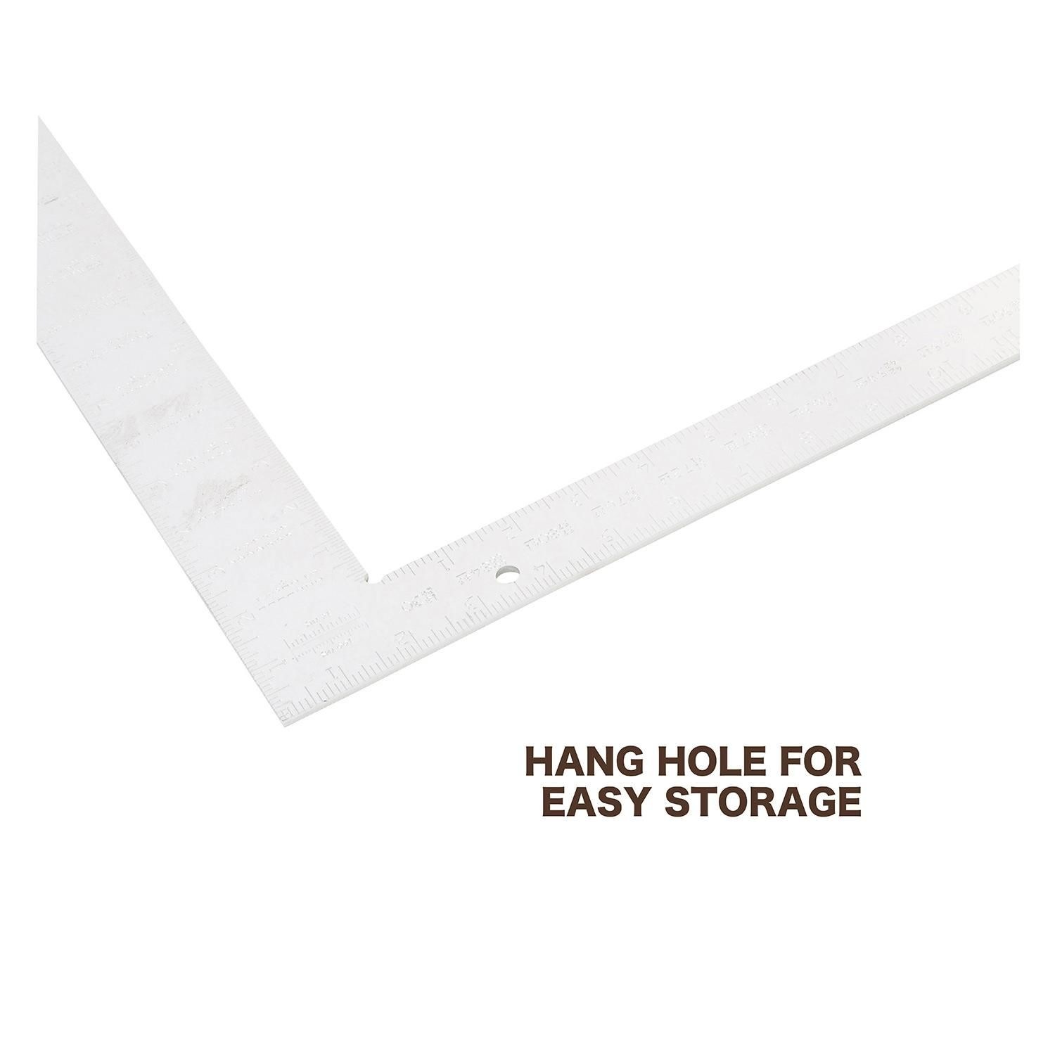 Mayes 16in x 24in Aluminum Rafter Square