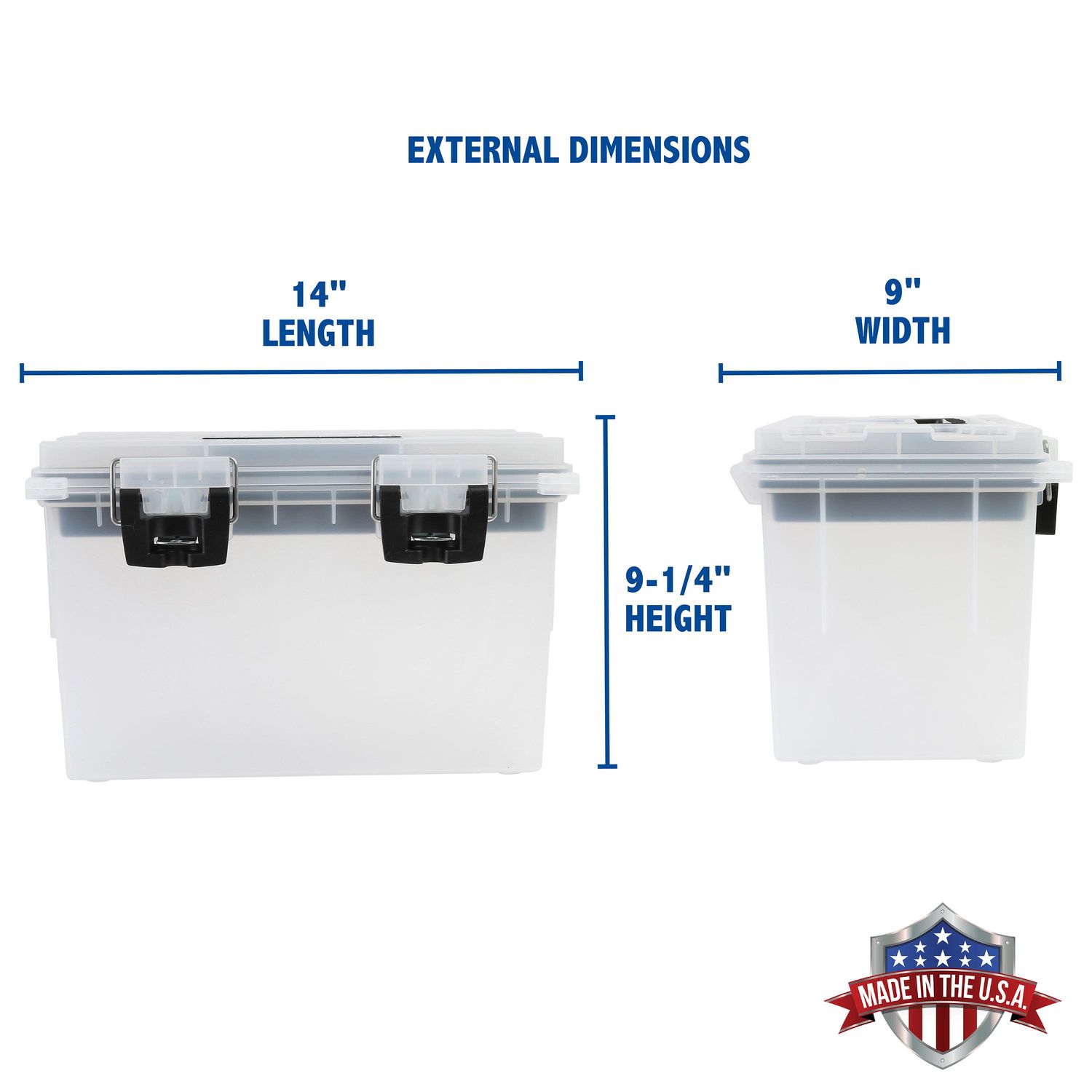 Sheffield XL Field Frost Box with Tray