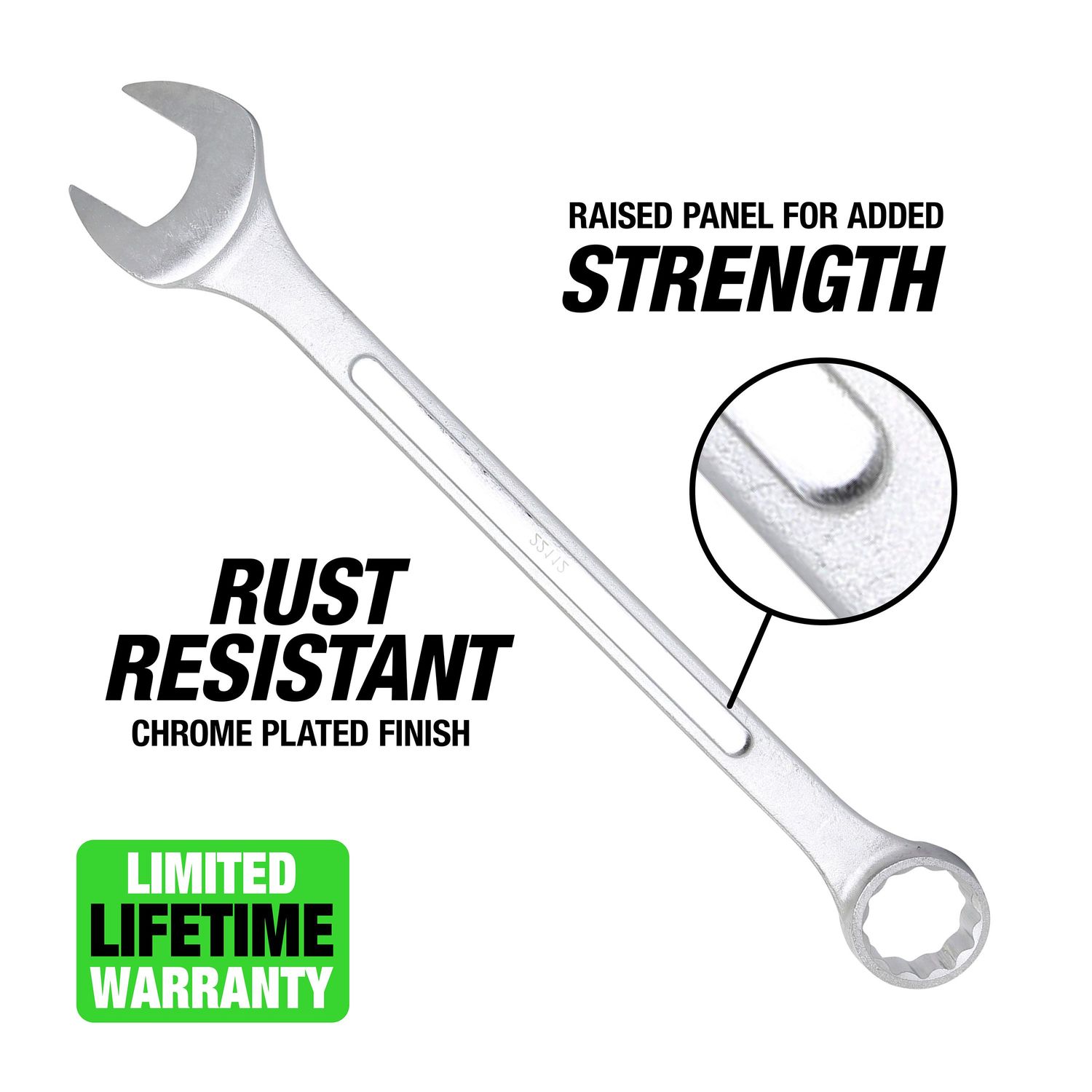 OEMTOOLS 2in Jumbo Combination Wrench