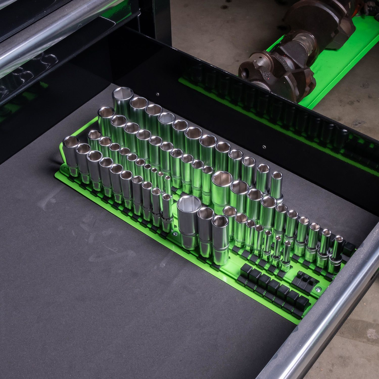 OEMTOOLS Socket Rail Tray 80 Piece