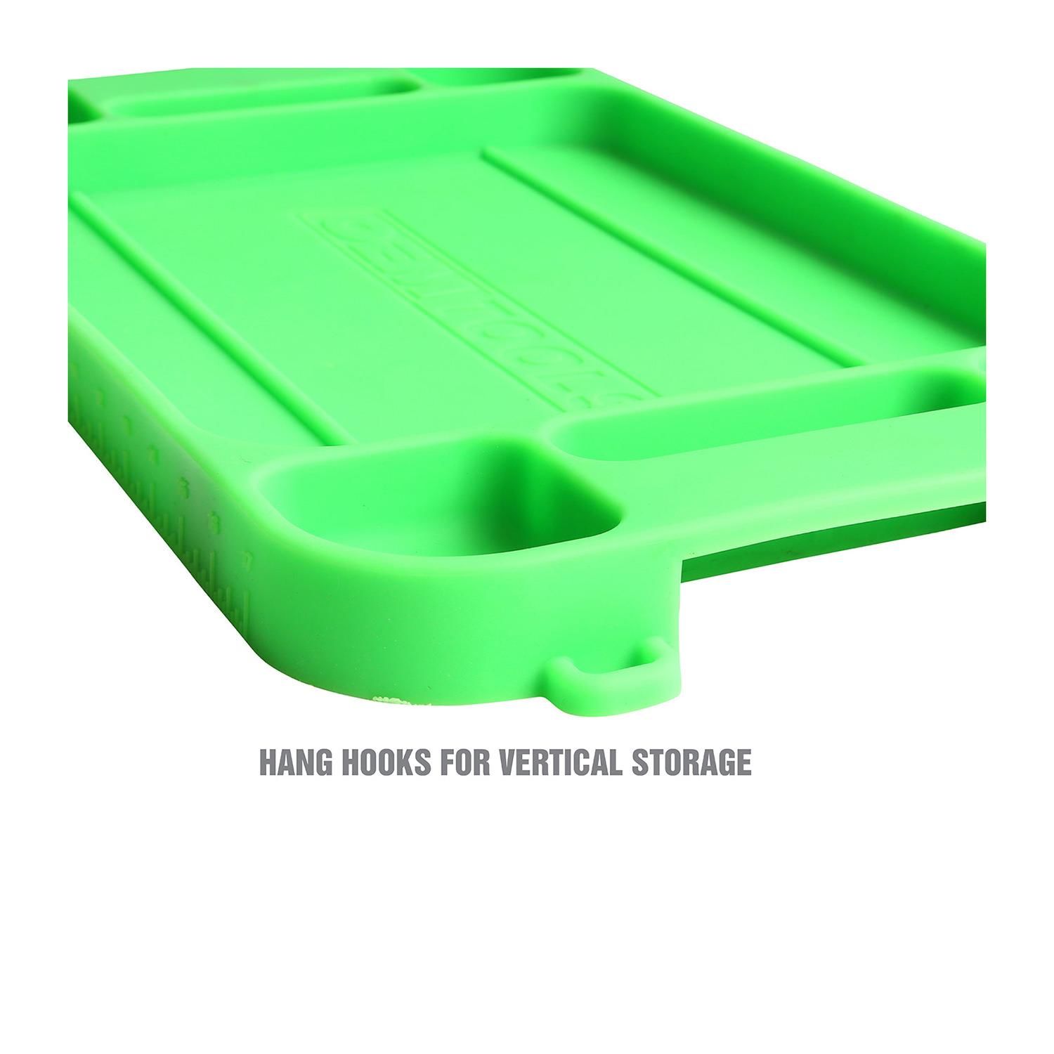 OEMTOOLS Green Silicone Tool Tray 3 Piece