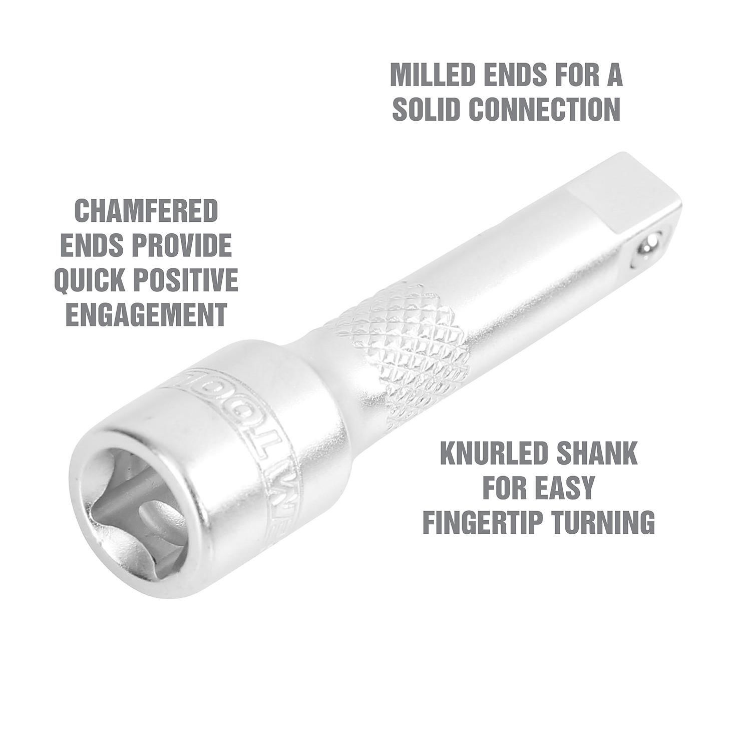 OEMTOOLS 1/4in Drive 2in Extension Bar