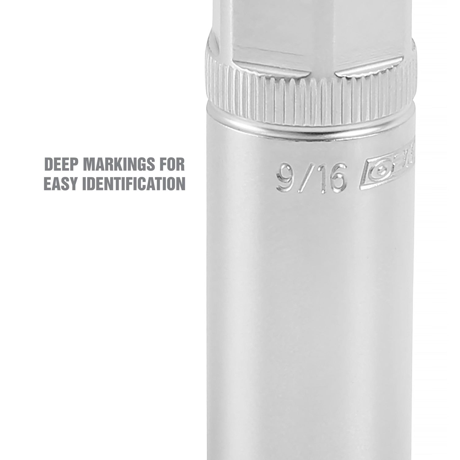 OEMTOOLS 3/8in Drive 9/16in Magnetic Spark Plug Socket