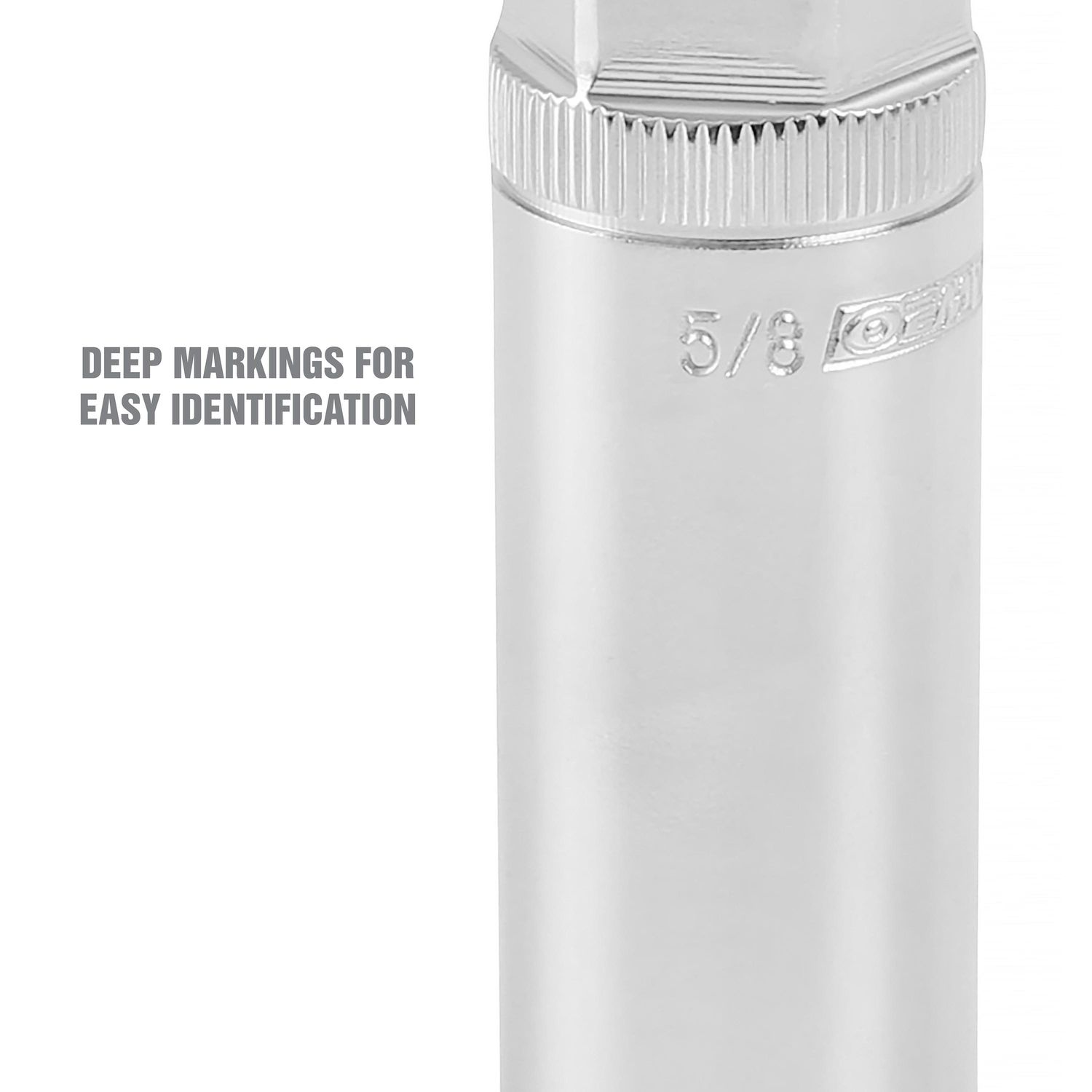 OEMTOOLS 3/8in Drive 5/8in Magnetic Spark Plug Socket