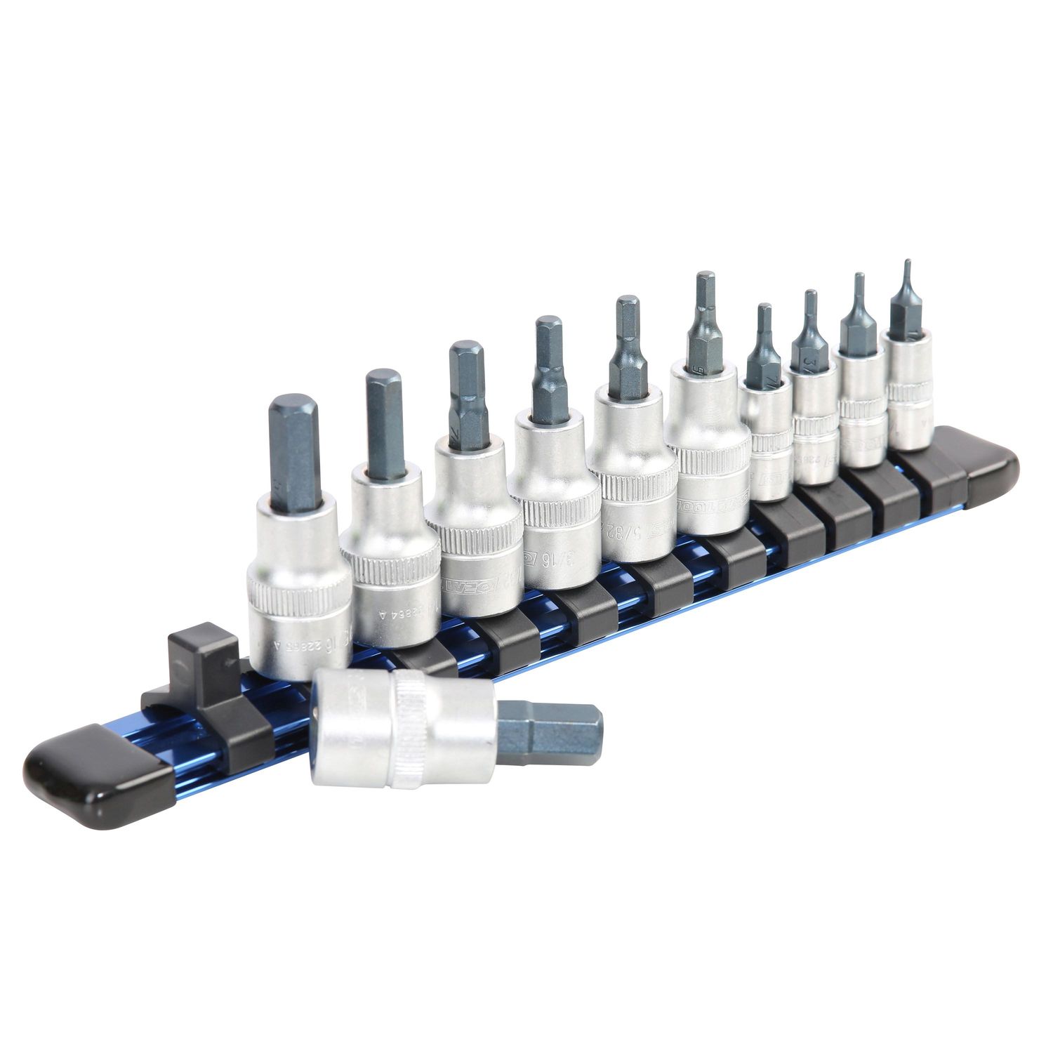 OEMTOOLS SAE Hex Bit Socket Set 11 Piece