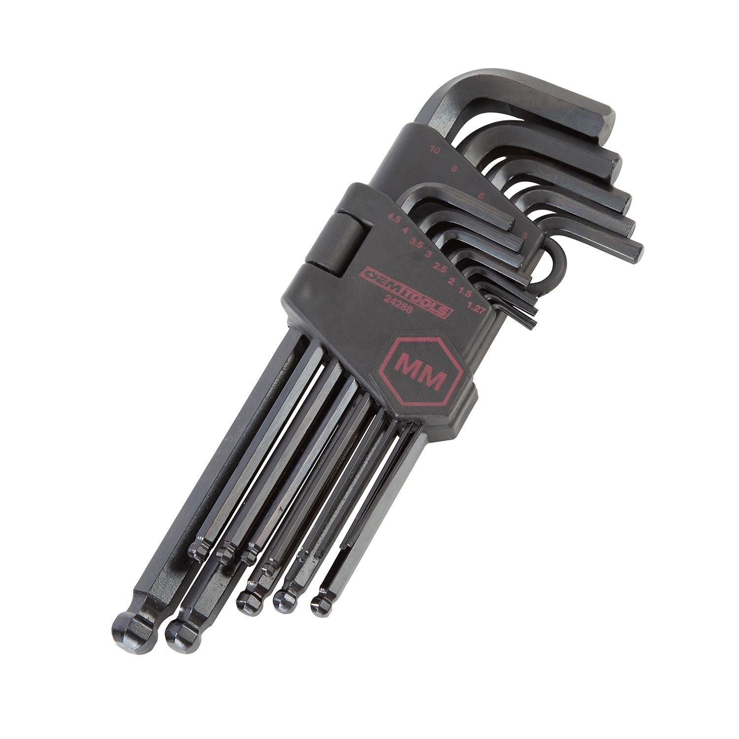 OEMTOOLS Metric Hex Key Set 13 Piece