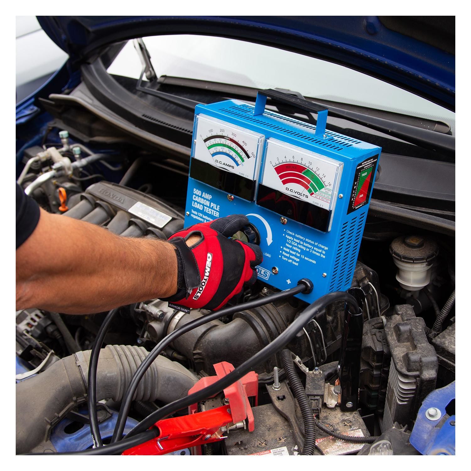 OEMTOOLS 500 Amps 12 Volt Battery Load Tester