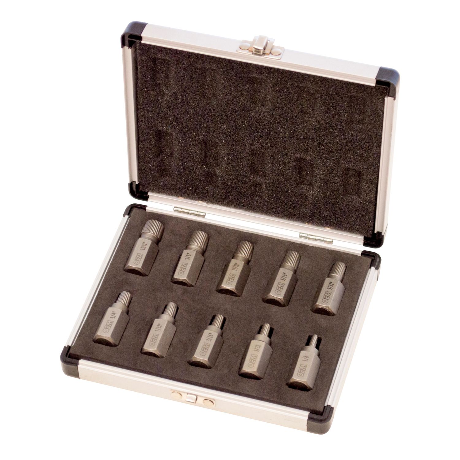 OEMTOOLS Multi Spline Screw Extractor Set 10 Piece