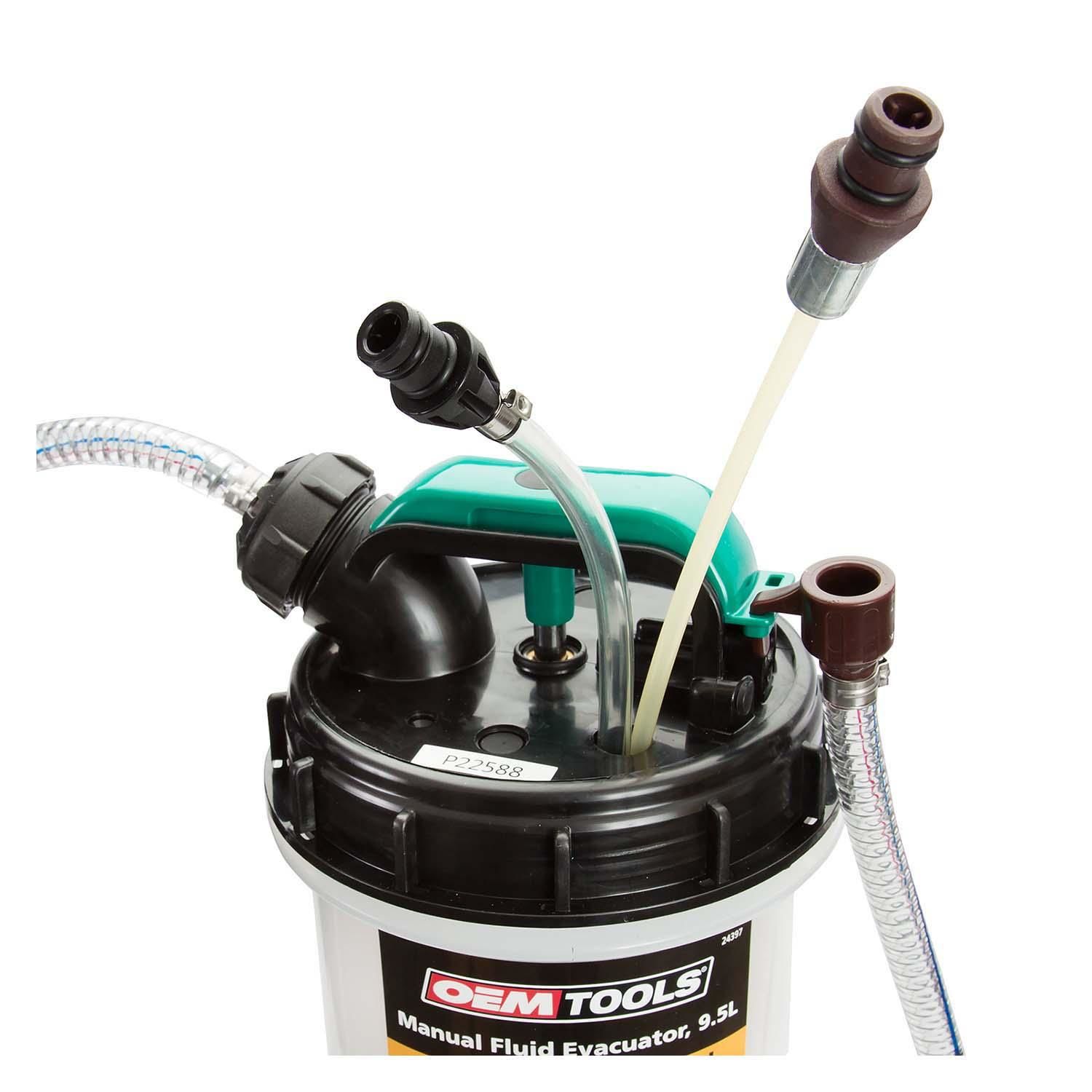 OEMTOOLS 2.5 Gallon 9.5 Liters Manual Fluid Extractor