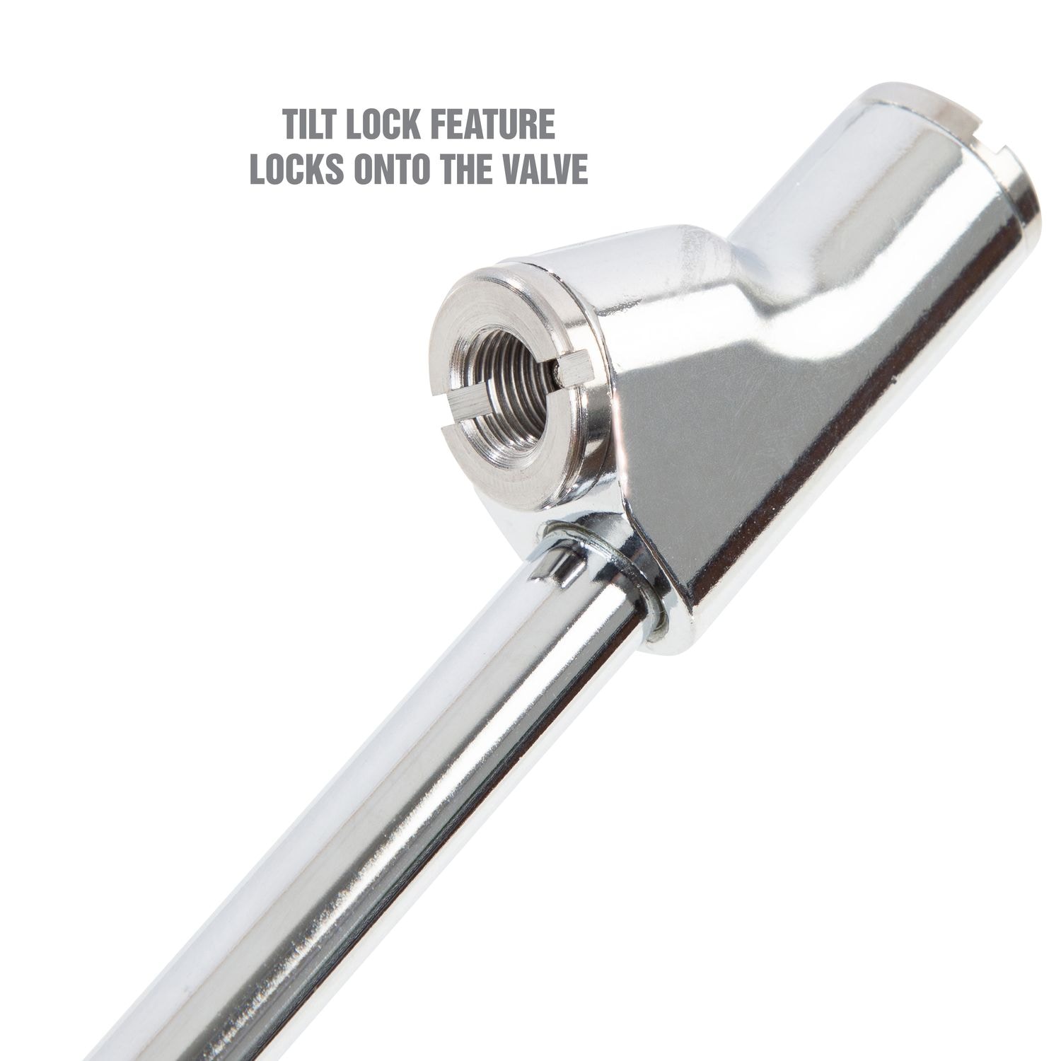 OEMTOOLS Dual Foot Air Chuck with Comfort Grip Handle