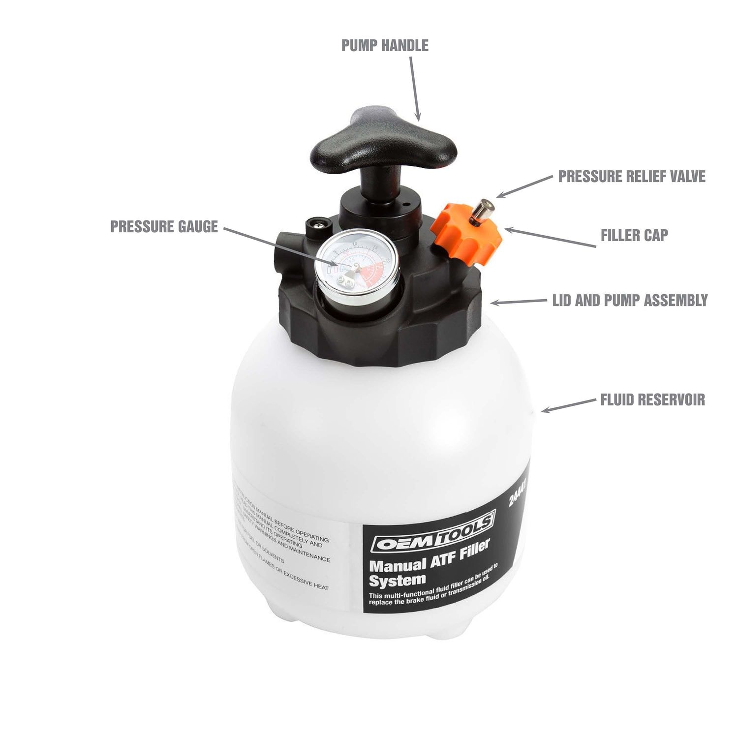 OEMTOOLS Transmission Filler System