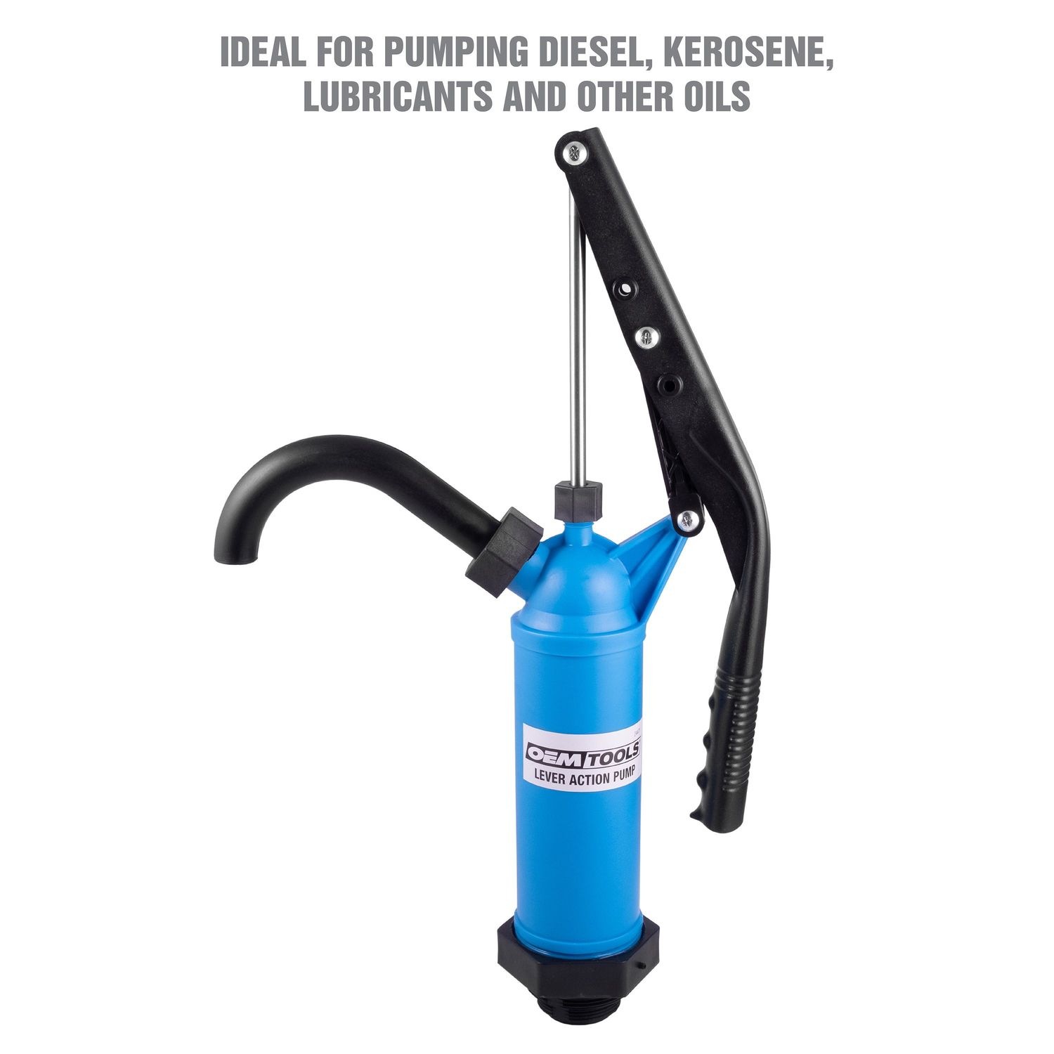 OEMTOOLS Lever Action Barrel Pump Polypropylene