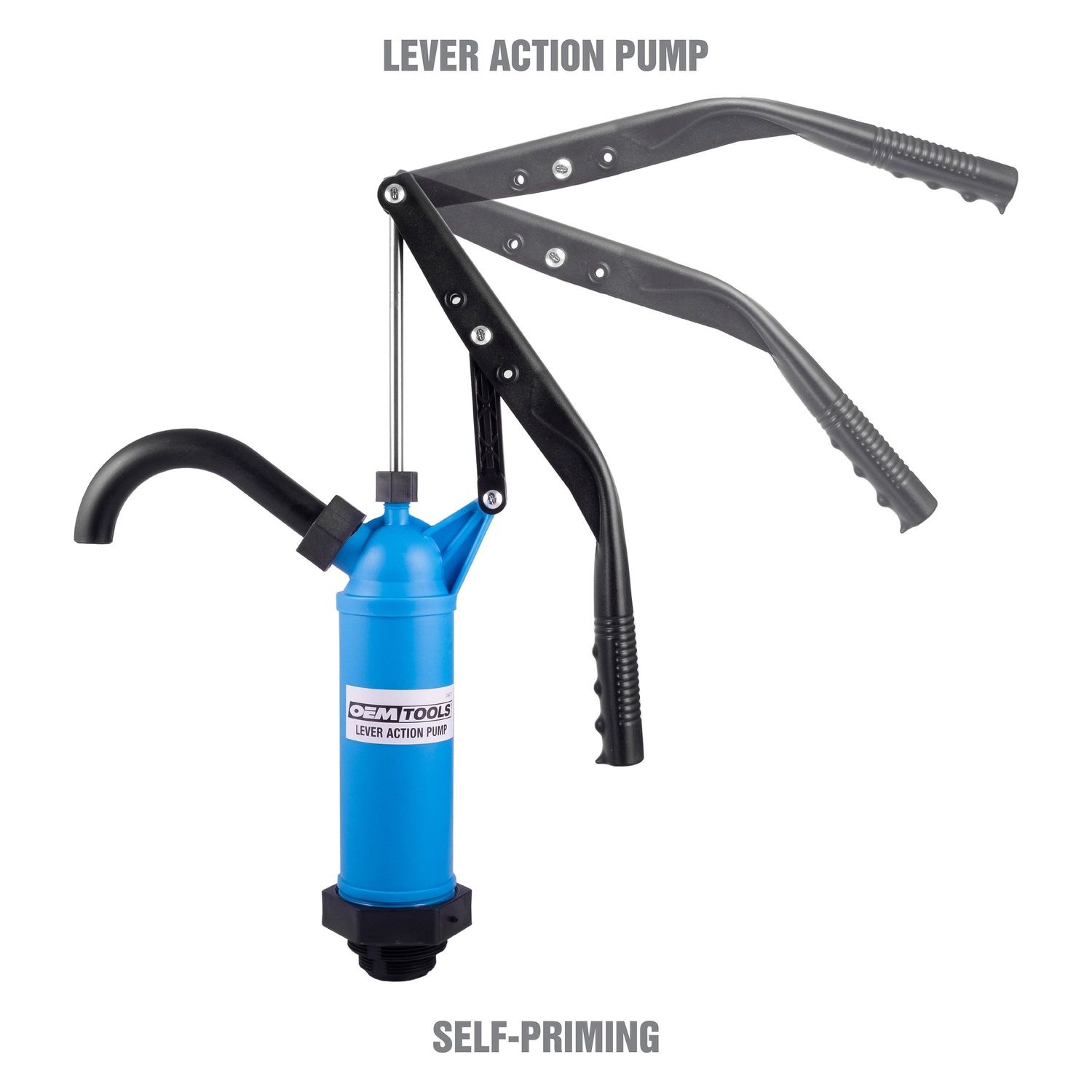 OEMTOOLS Lever Action Barrel Pump Polypropylene