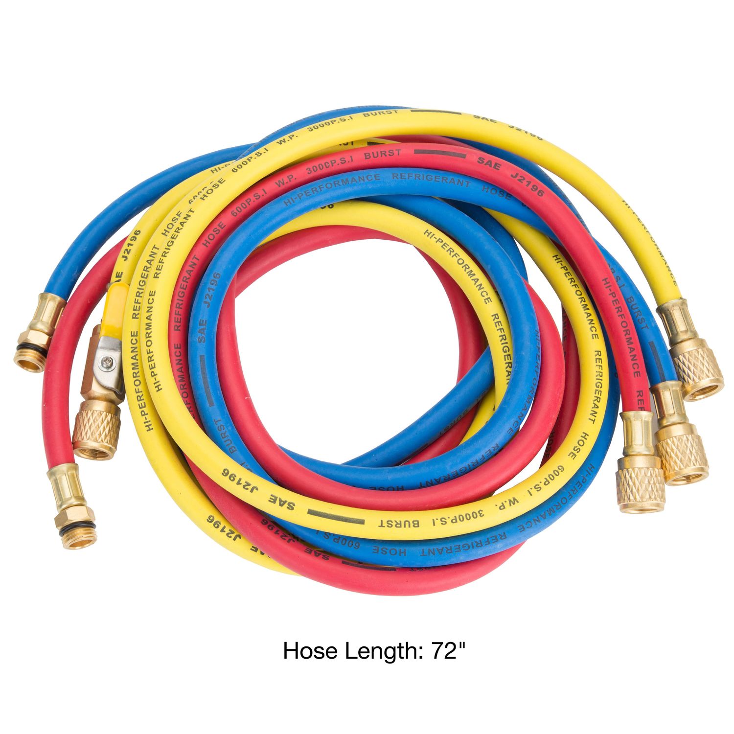 OEMTOOLS 72in R-134a Hose Set