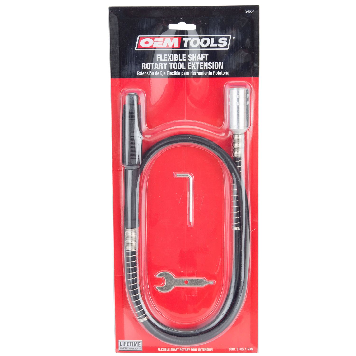 OEMTOOLS Flexible shaft rotary tool extension