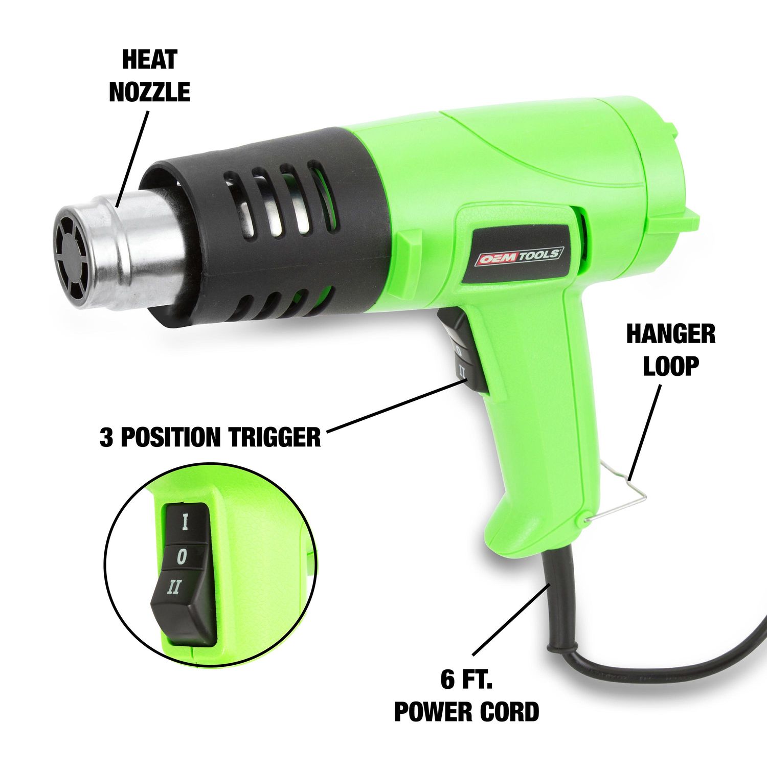 OEMTOOLS Heat Gun