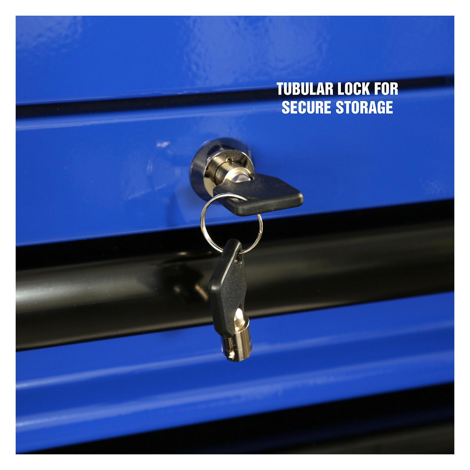 OEMTOOLS 72in 15 Drawer Blue Tool Cabinet