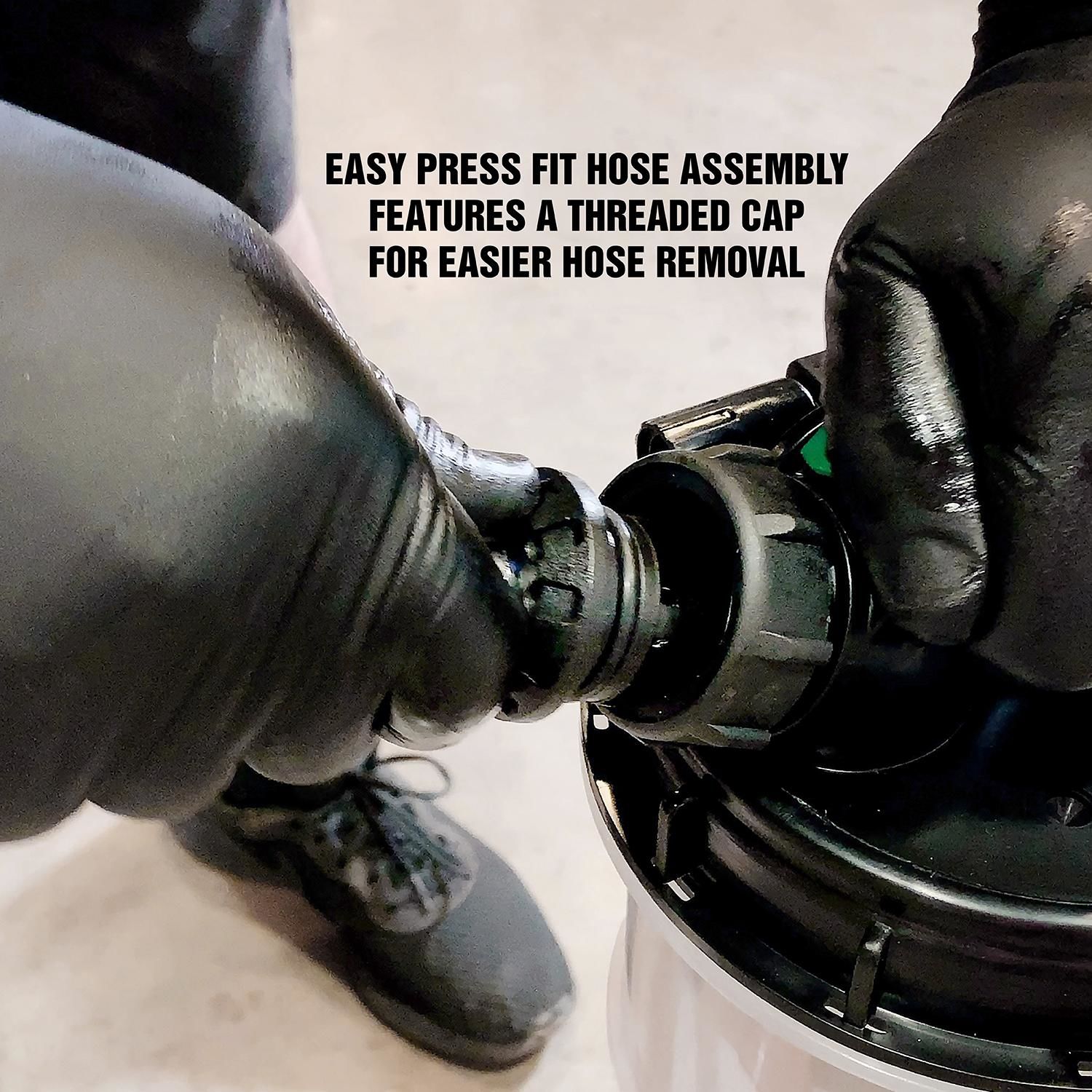 OEMTOOLS Pneumatic Manual Fluid Extractor 1.5 Gallon