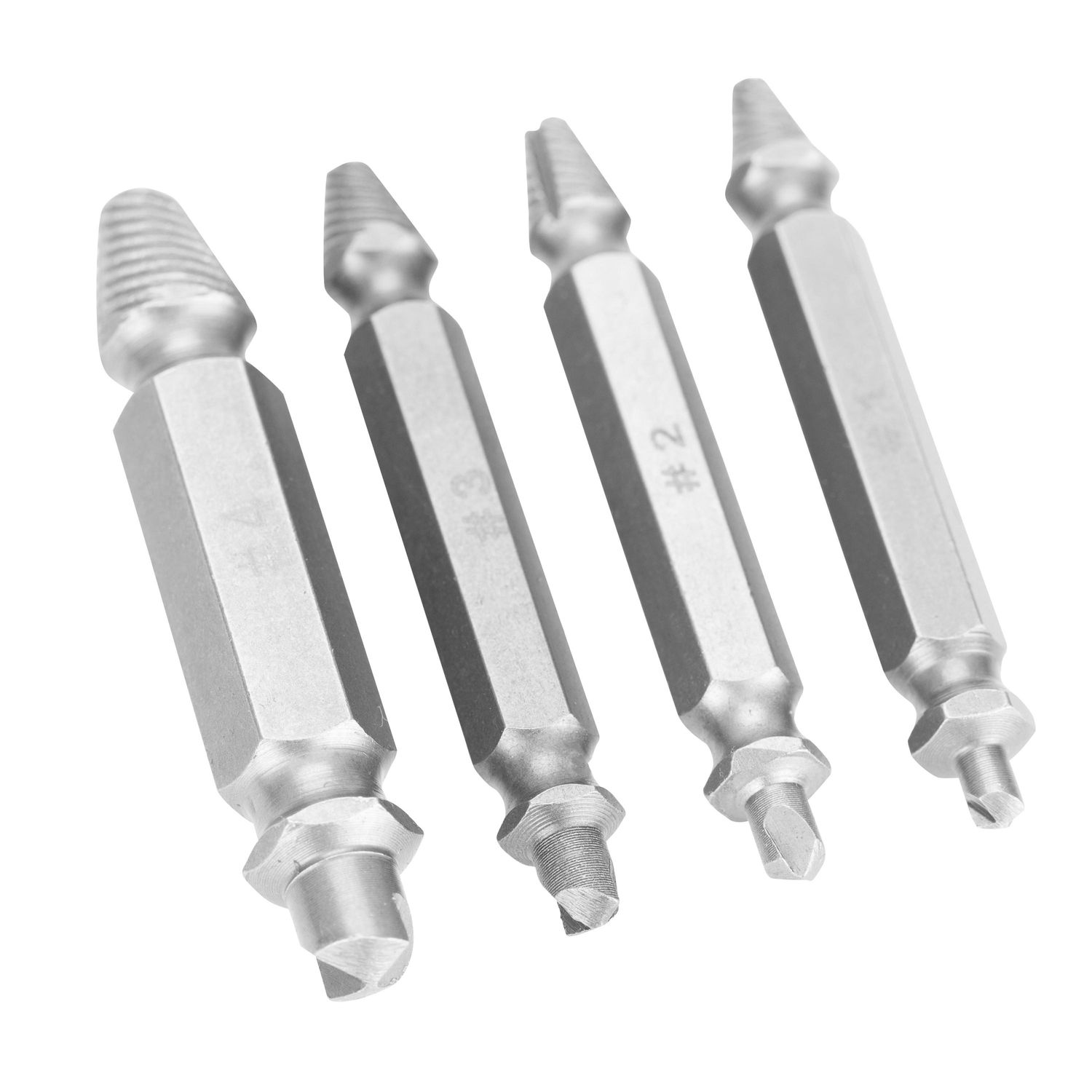 OEMTOOLS Damaged Bolt Extractor Set 4 Piece