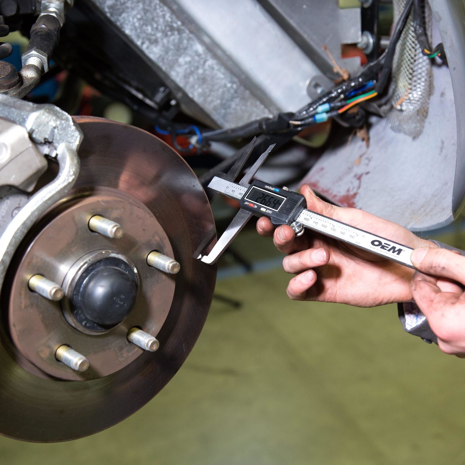 OEMTOOLS Disc Brake Rotor Micrometer