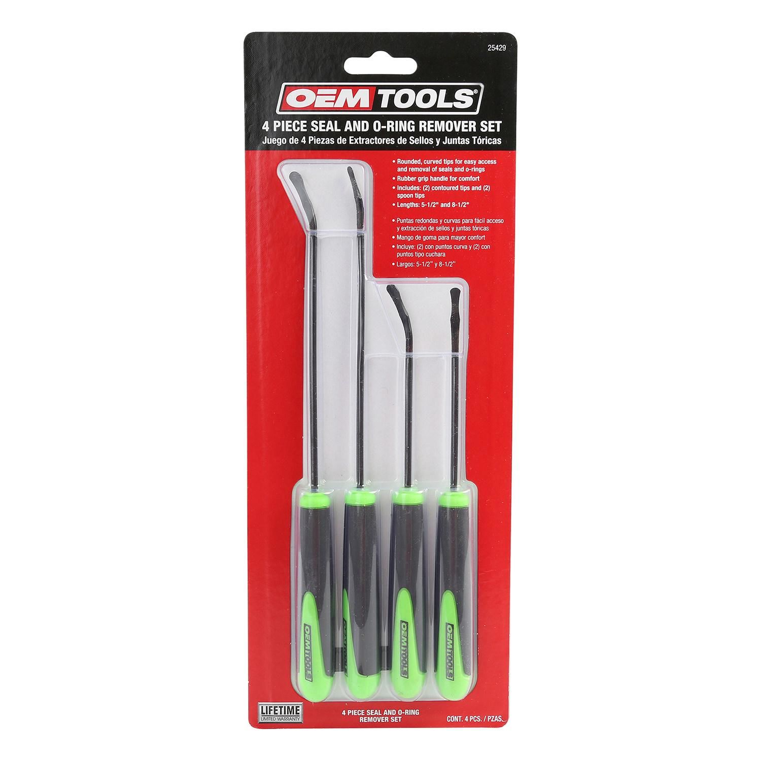 OEMTOOLS O-Ring and Seal Remover Set 4 Piece