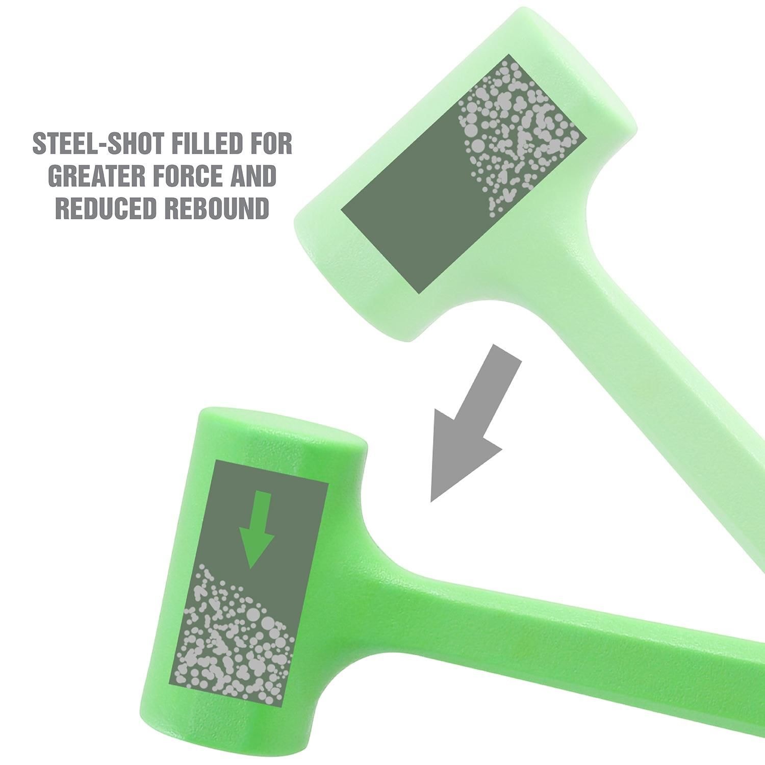 OEMTOOLS Dead Blow Hammer Set 3 Piece